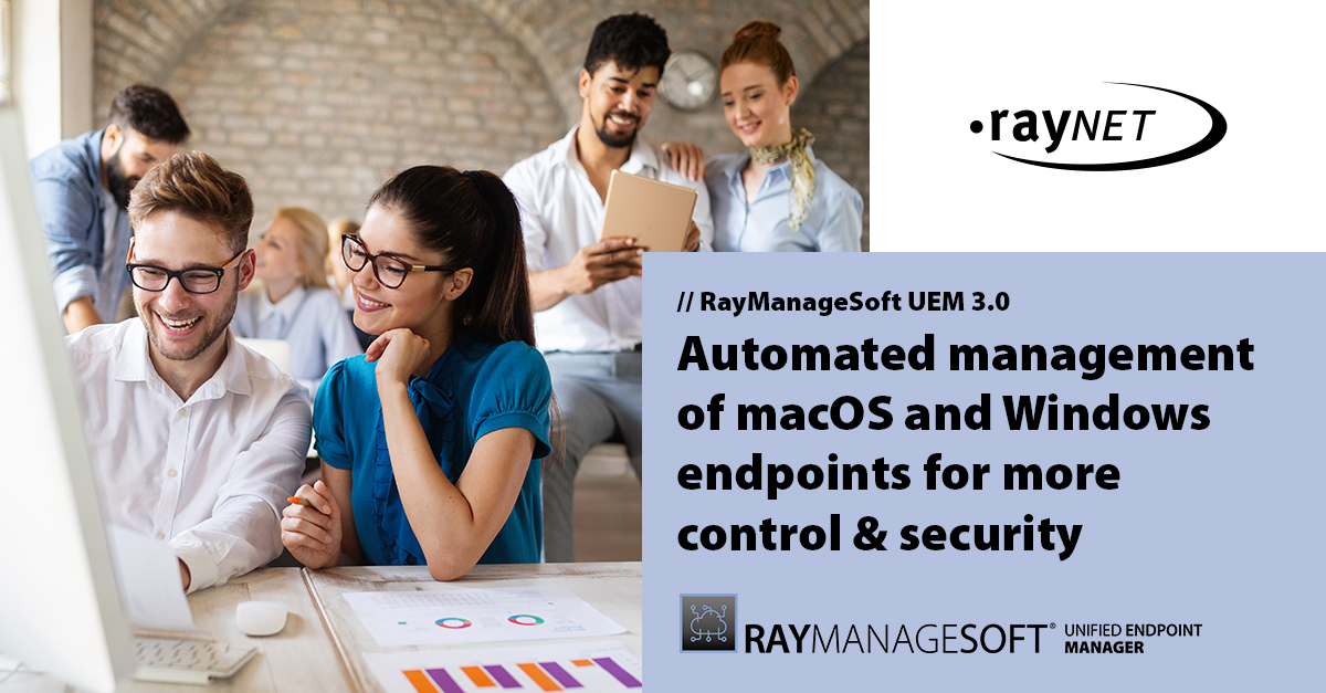 Fully automated macOS & Windows endpoint management in a unified platform for more control ...