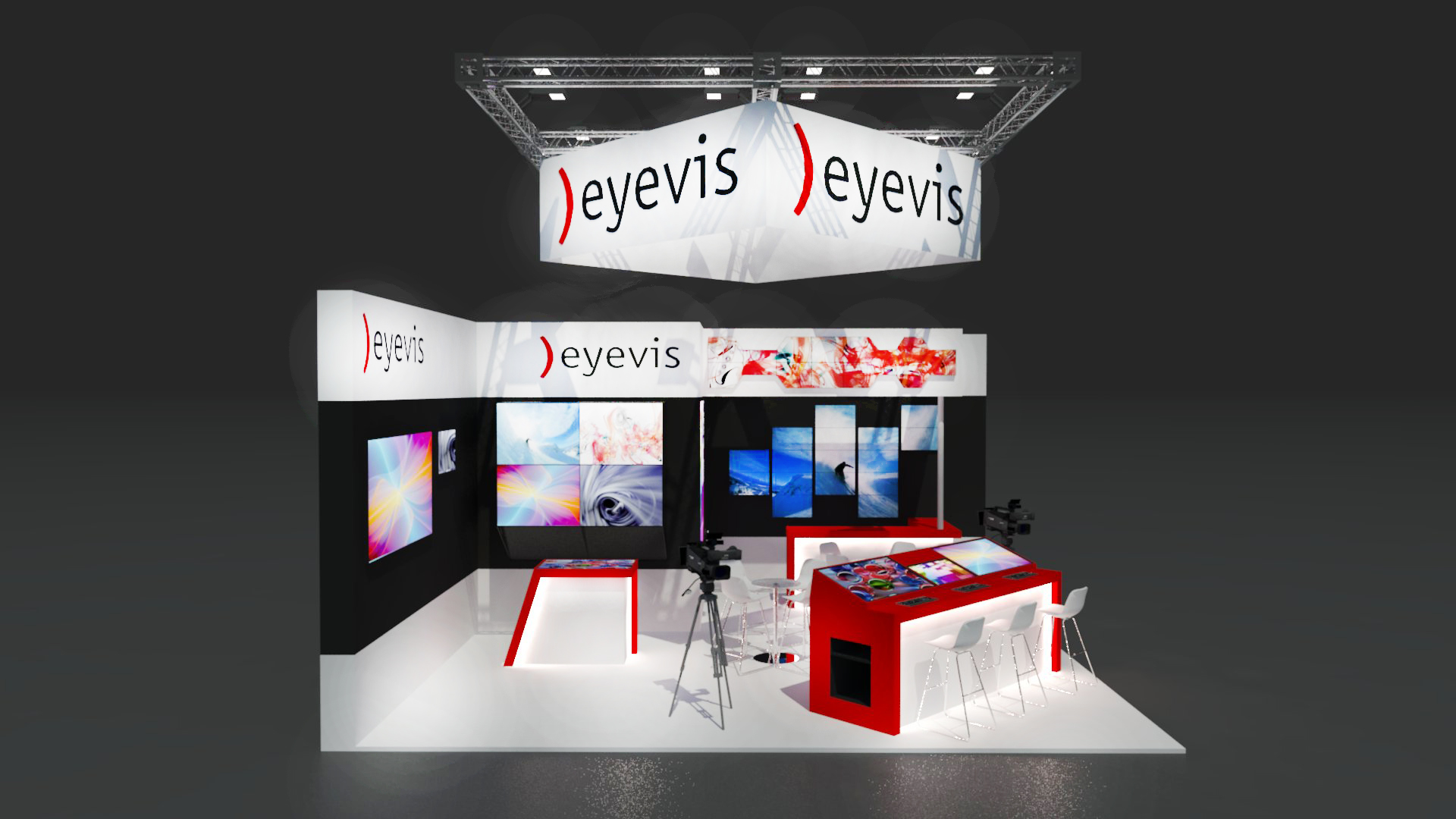 eyevis display solutions for TV set design at IBC 2017, eyevis ...