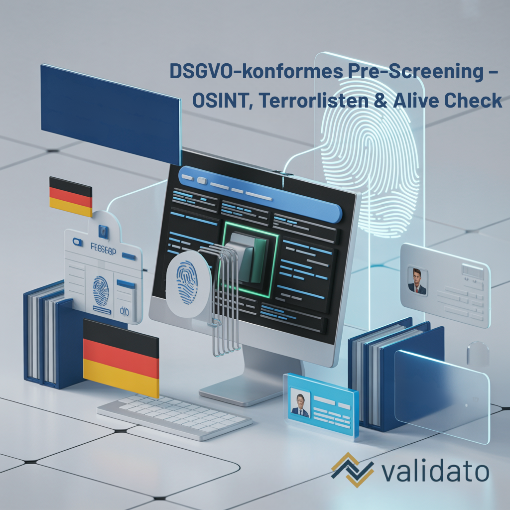 Der Bewerber Standard- Eintrittscheck in Deutschland – Sicherheit durch ...