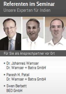 BEO und Dr. Wamser + Batra zeigen Wege nach Indien, BEO GmbH, Story ...