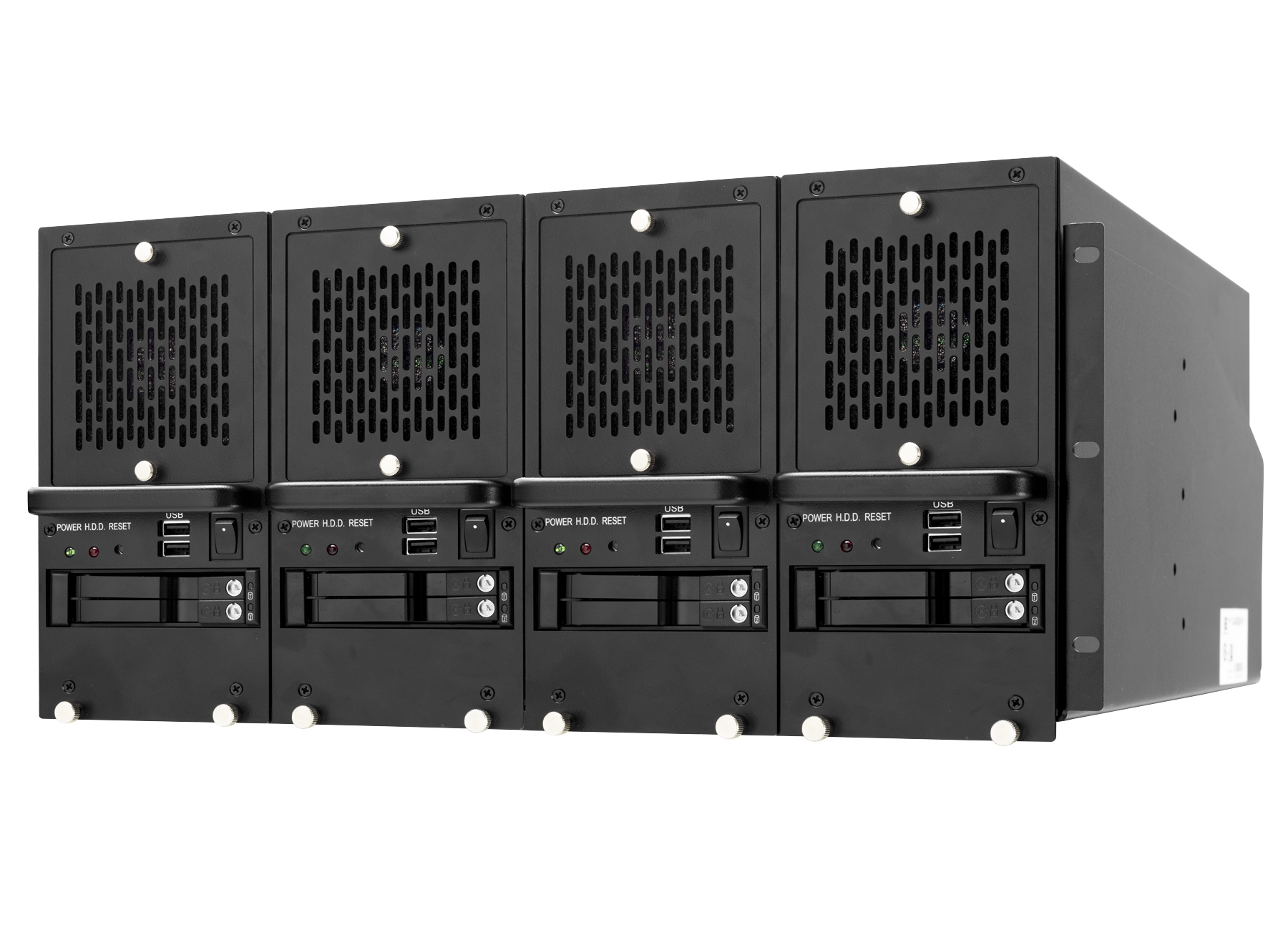 19“ Rackserver der Serie Vega-5U: Kompakte Systeme mit bis zu 16 ...