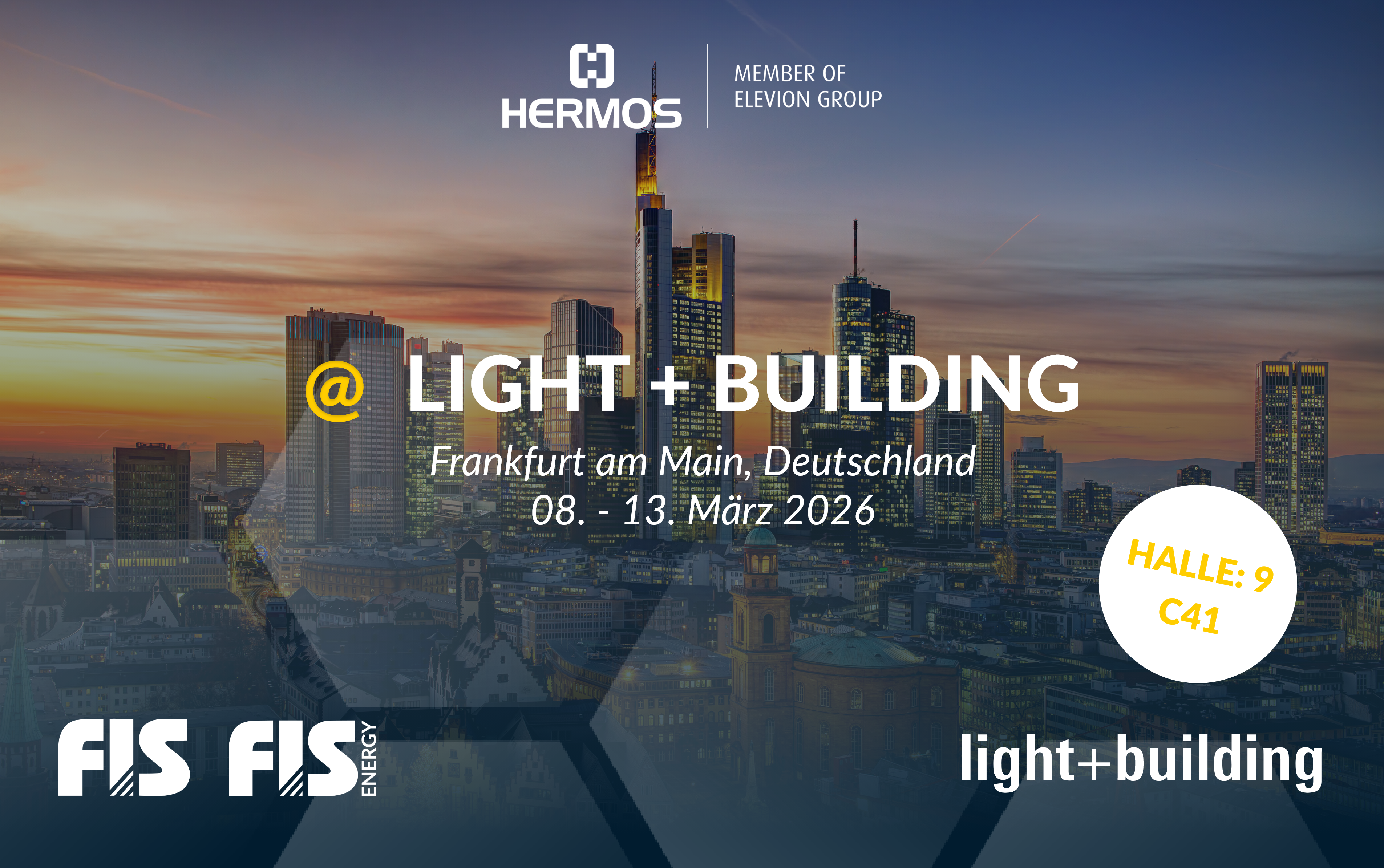HERMOS auf der Light + Building 2026, HERMOS AG, Story - PresseBox