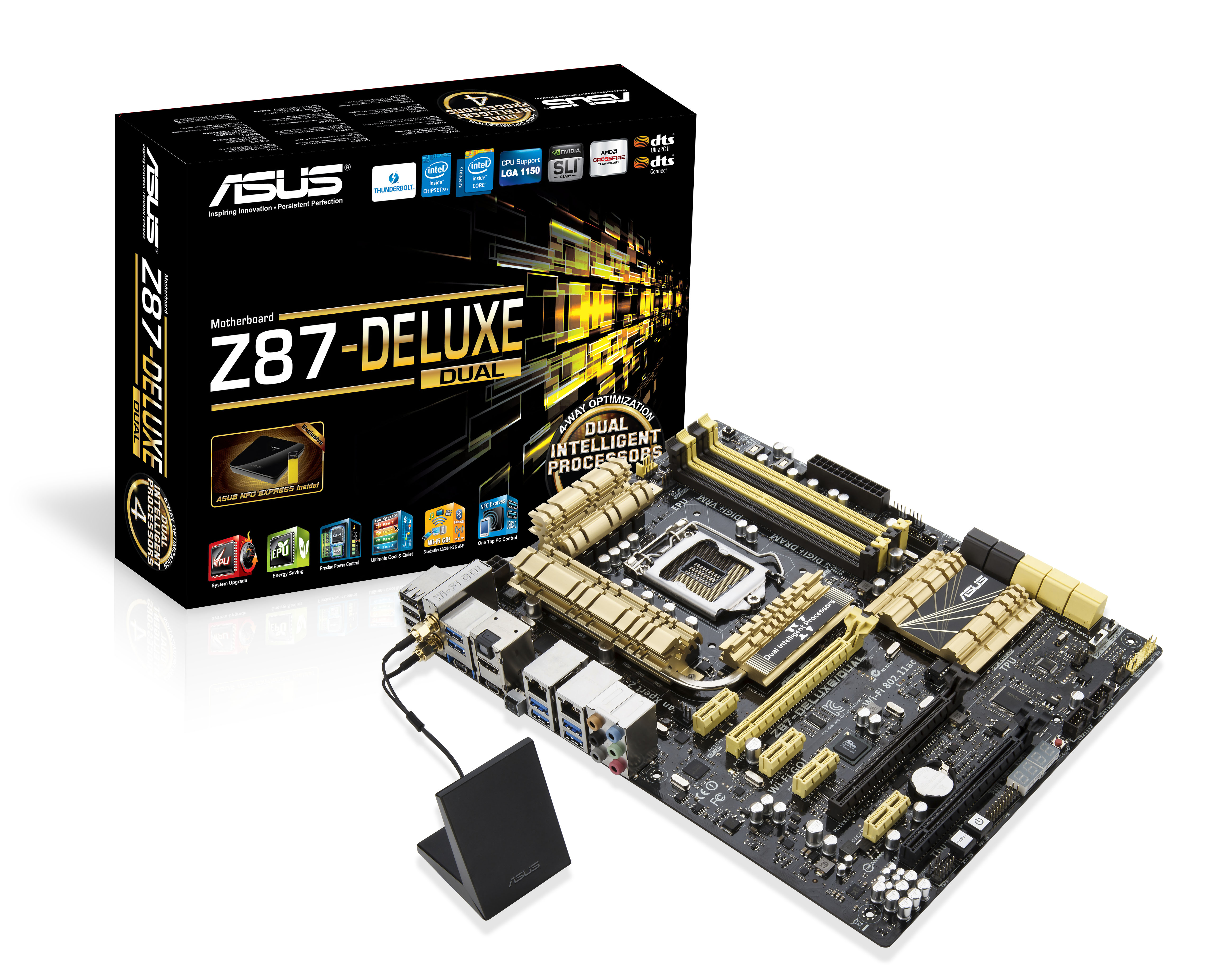 ASUS präsentiert exklusive Z87 Mainboard Features 4-Way Optimization ...