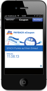 PAYBACK mobile App jetzt auch mit Passbook-Funktion, PAYBACK GmbH ...