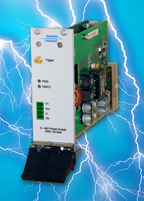 Pickering Interfaces veröffentlicht neues PXI Power Supply, Pickering ...