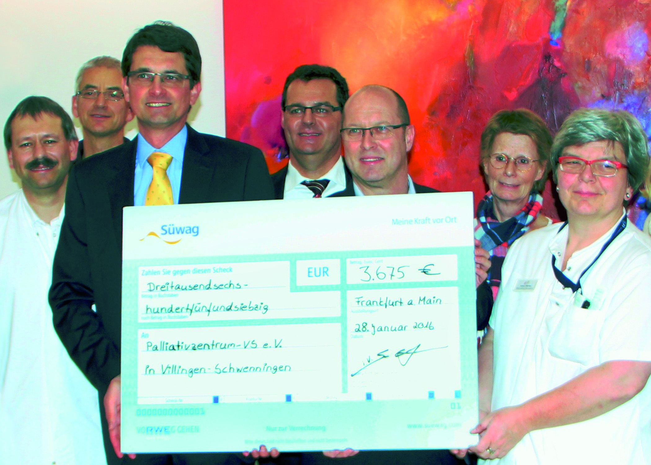 primion Spendenpate für Palliativzentrum Villingen-Schwenningen ...