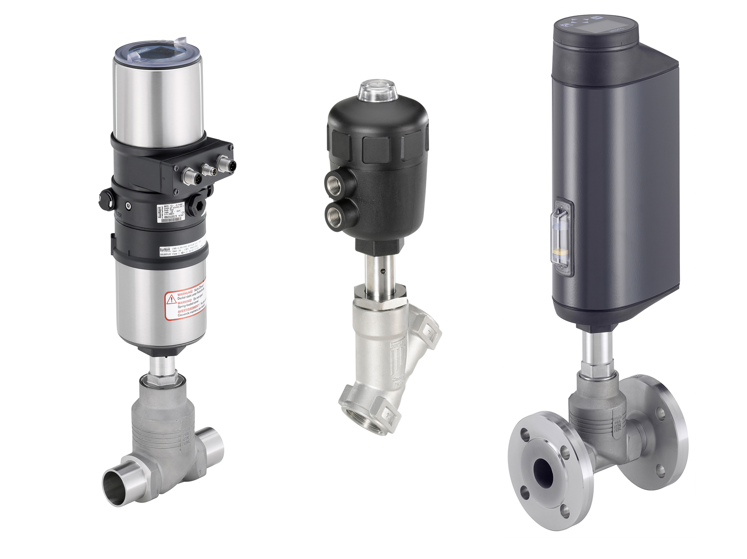 Sitzventile mit erweitertem Druck- und Temperaturbereich, Bürkert Fluid ...