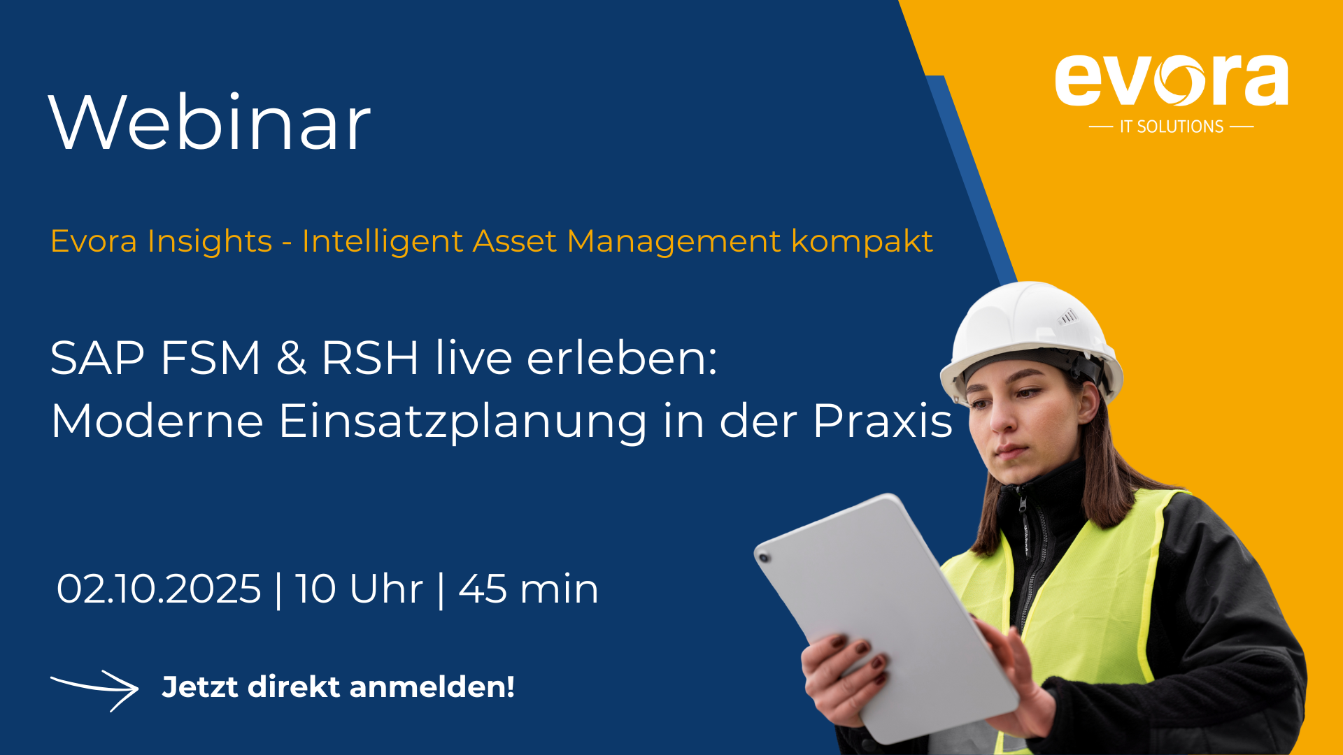 Live-Webinar: SAP FSM & RSH live erleben: Moderne Einsatzplanung in der ...