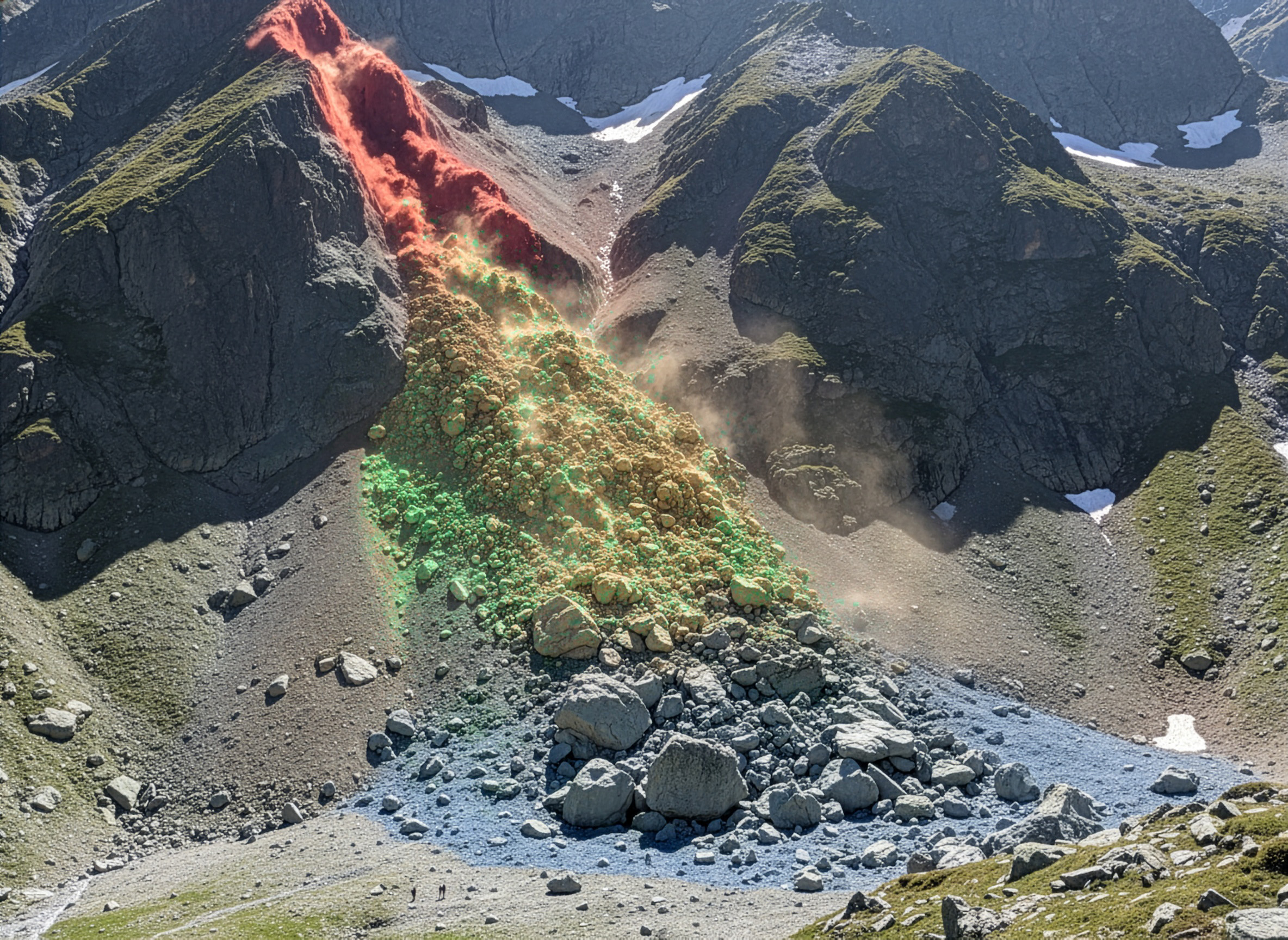 Schutz vor Gesteinslawinen mit Hilfe von Computer-Simulation, CADFEM ...