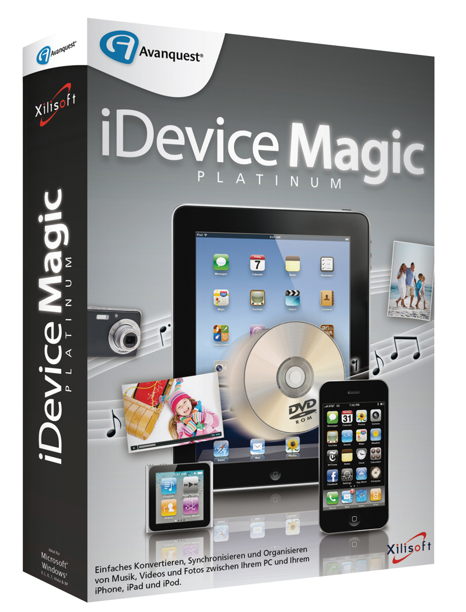Herr über seine iOS-Geräte mit iDevice Magic Platinum (Win/Mac ...