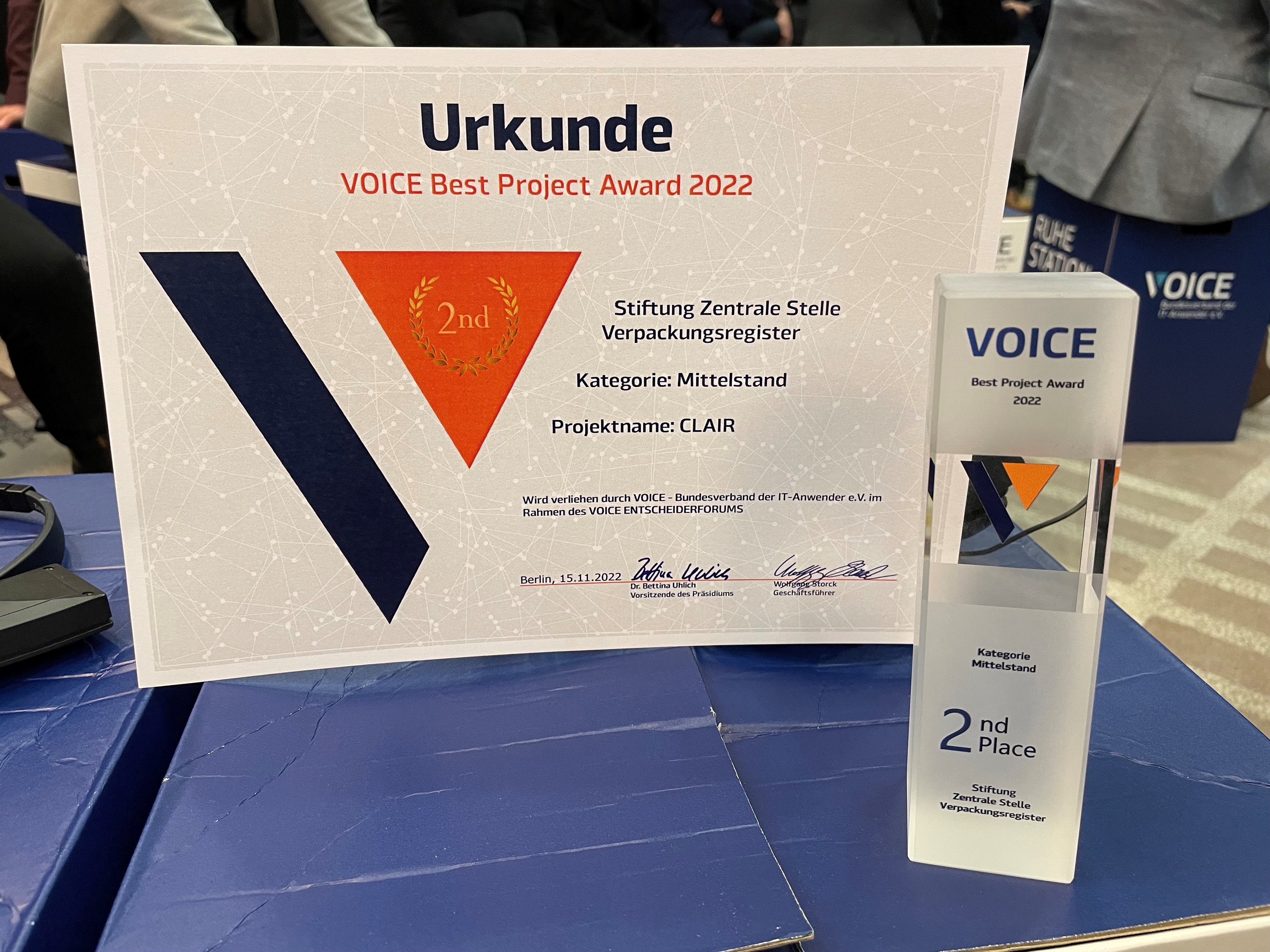 ZSVR analysis platform Clair achieves 2nd place at the "Best Data ...
