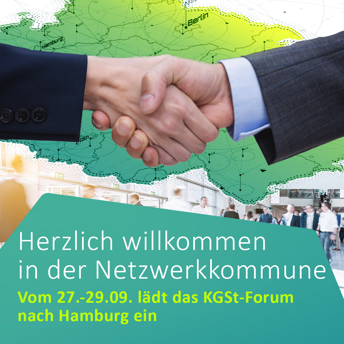 atene KOM als exklusiver Partner auf dem KGSt®-FORUM in Hamburg ...