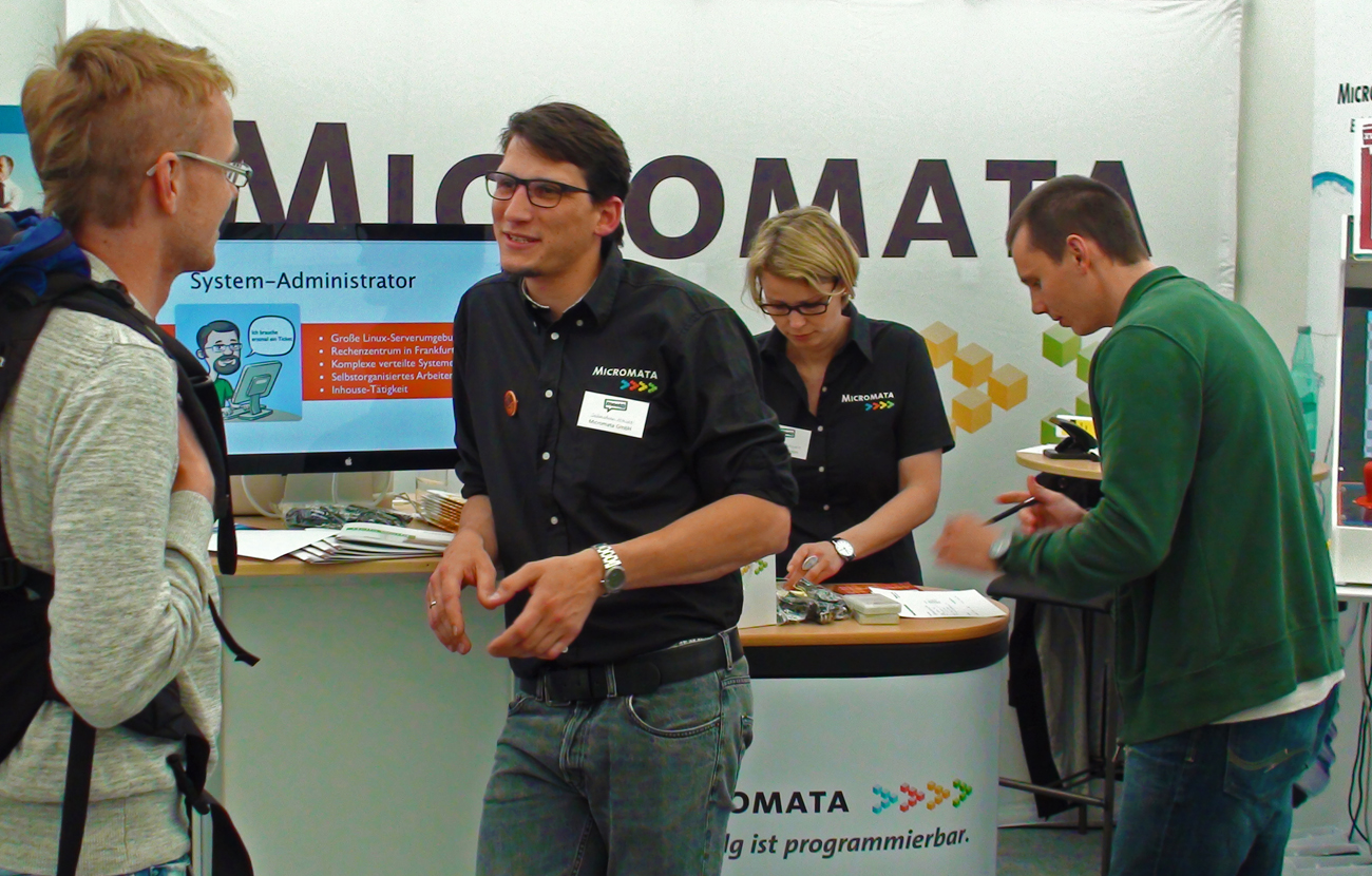 Jobs zum L{i}eben bei Meet@Uni-Kassel 2013, Micromata GmbH, Story - PresseBox