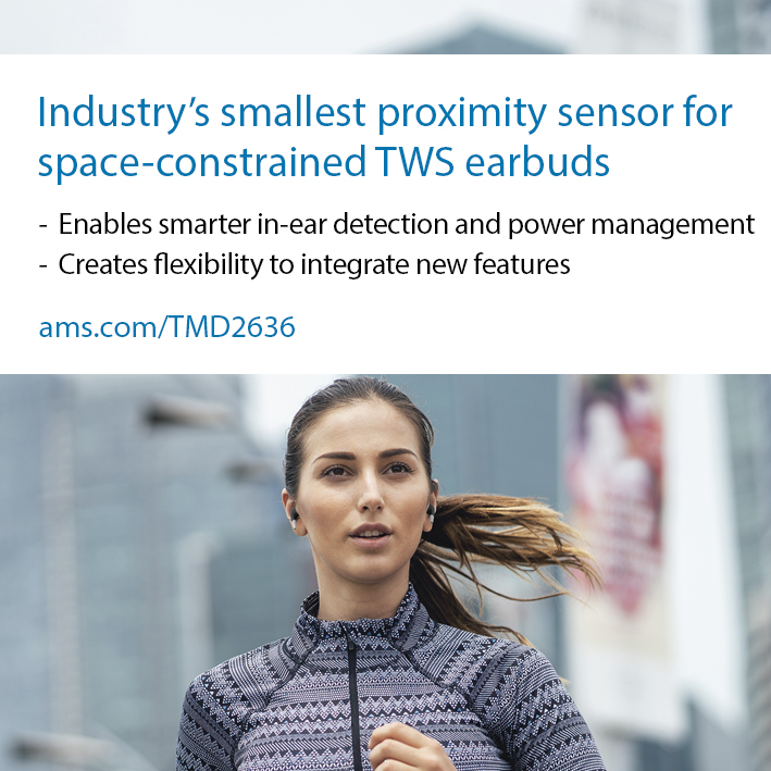 ams launches industry’s smallest proximity sensor to enable integration ...