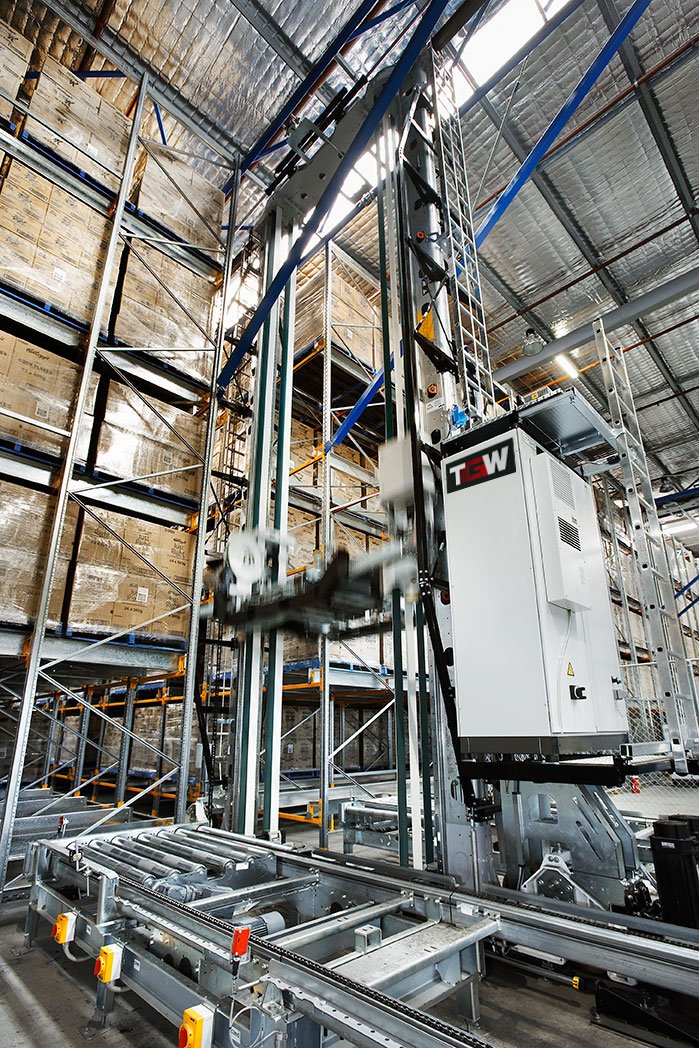 TGW liefert innovatives Palettenlagersystem für Markenartikelhersteller ...