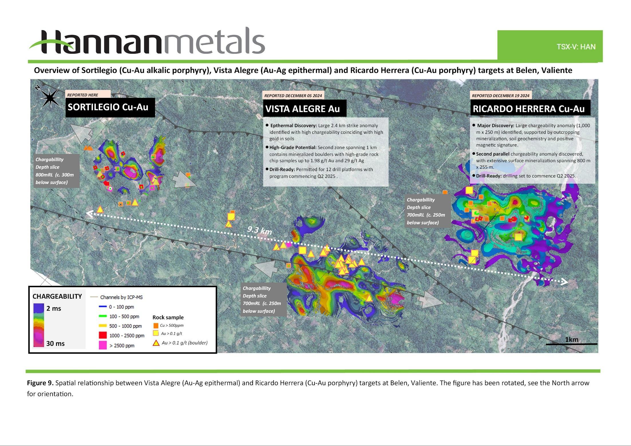 Hannan Metals Discovers 1.2 km Chargeability Anomaly at Sortilegio ...