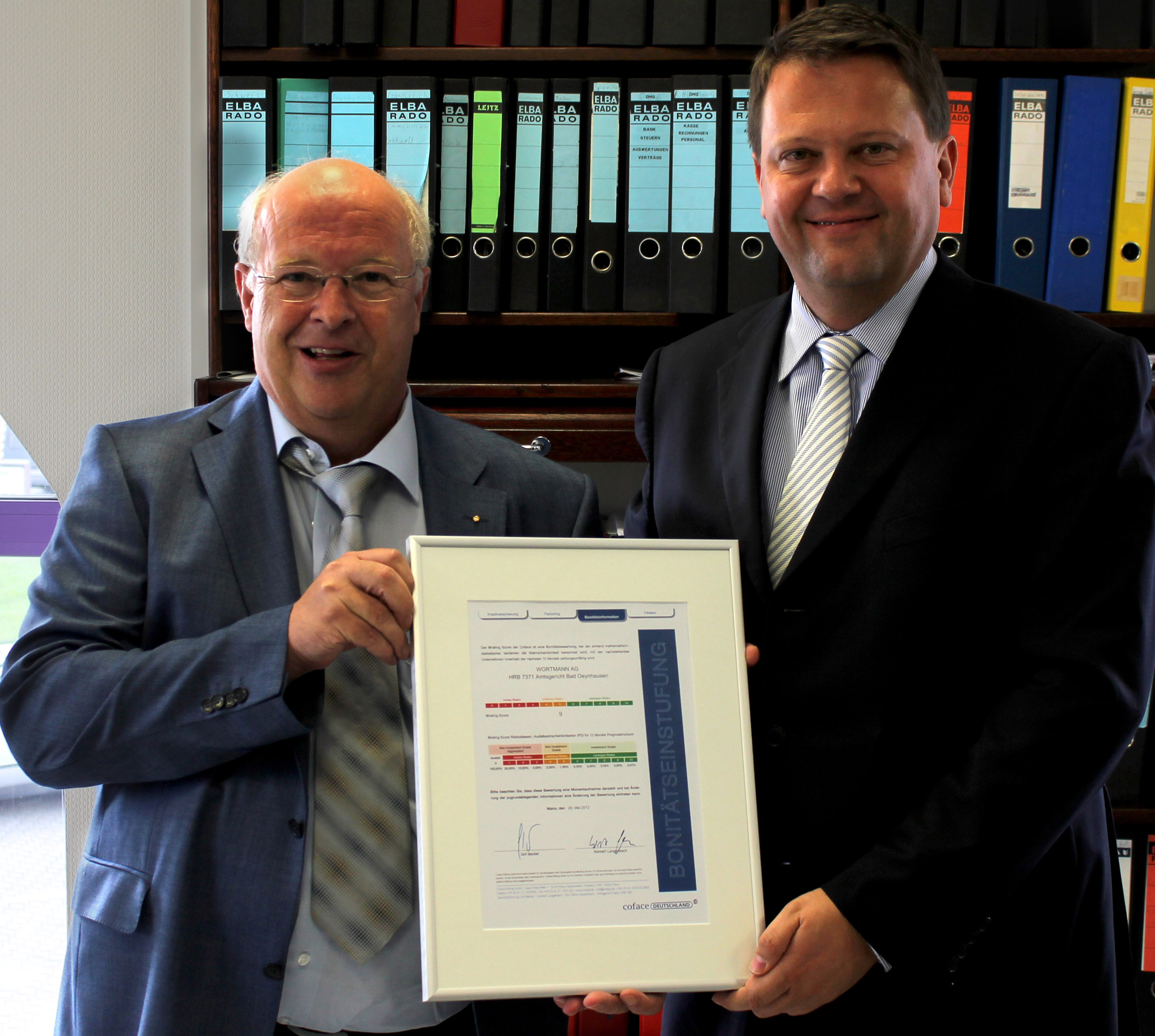 WORTMANN AG für hervorragende Bonität ausgezeichnet, WORTMANN AG, Story ...