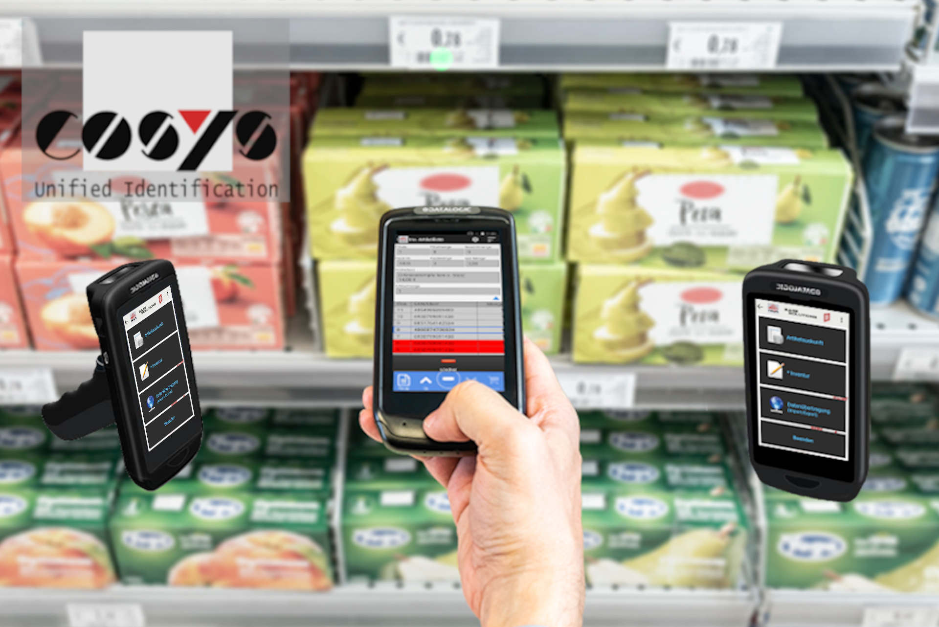 Android MDE Geräte für den Einzelhandel, Cosys Ident GmbH, Story ...