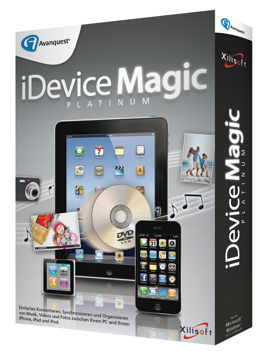 Herr über seine iOS-Geräte mit iDevice Magic Platinum (Win/Mac ...
