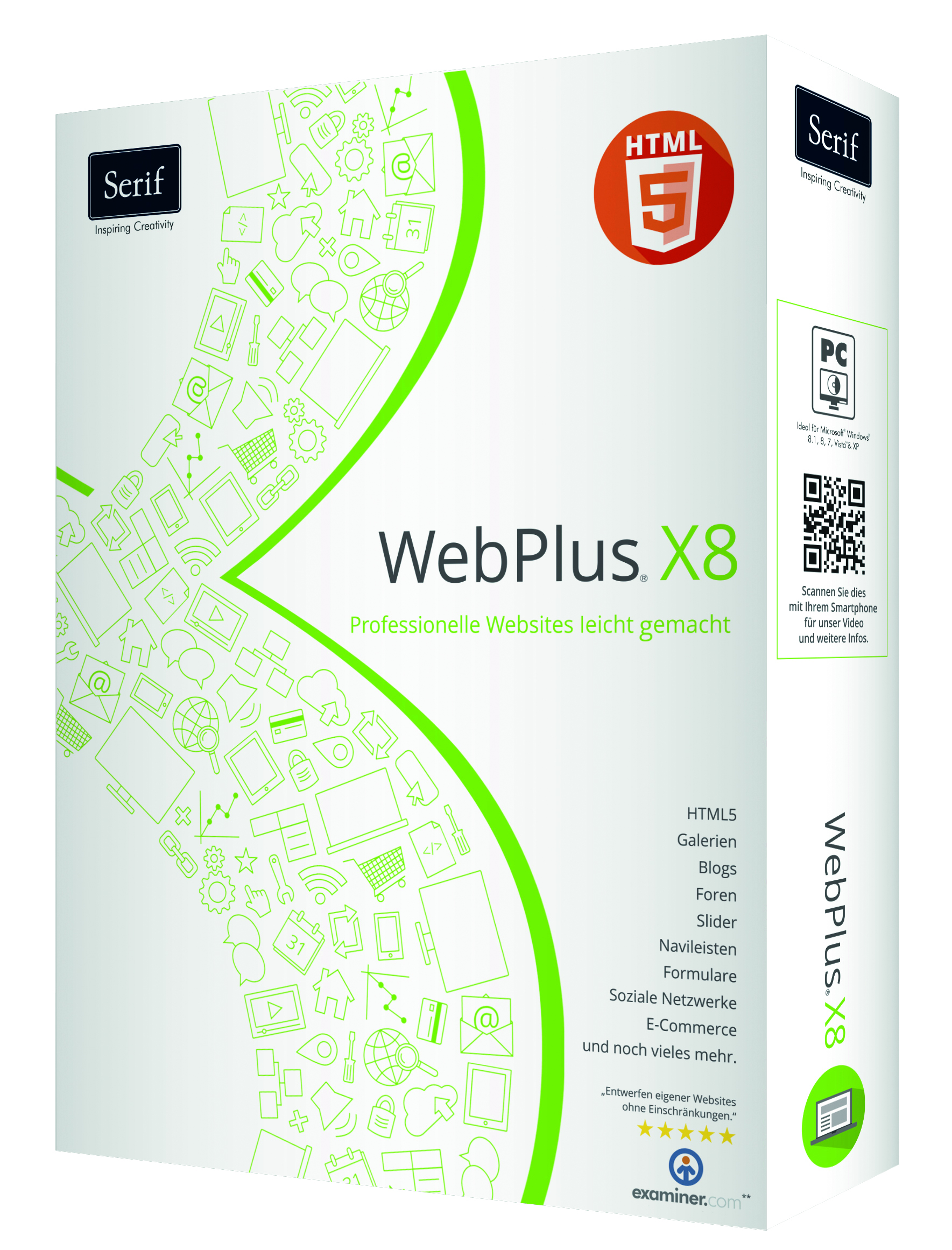 Einfach tolle Websites gestalten mit Serif WebPlus X8, Avanquest ...