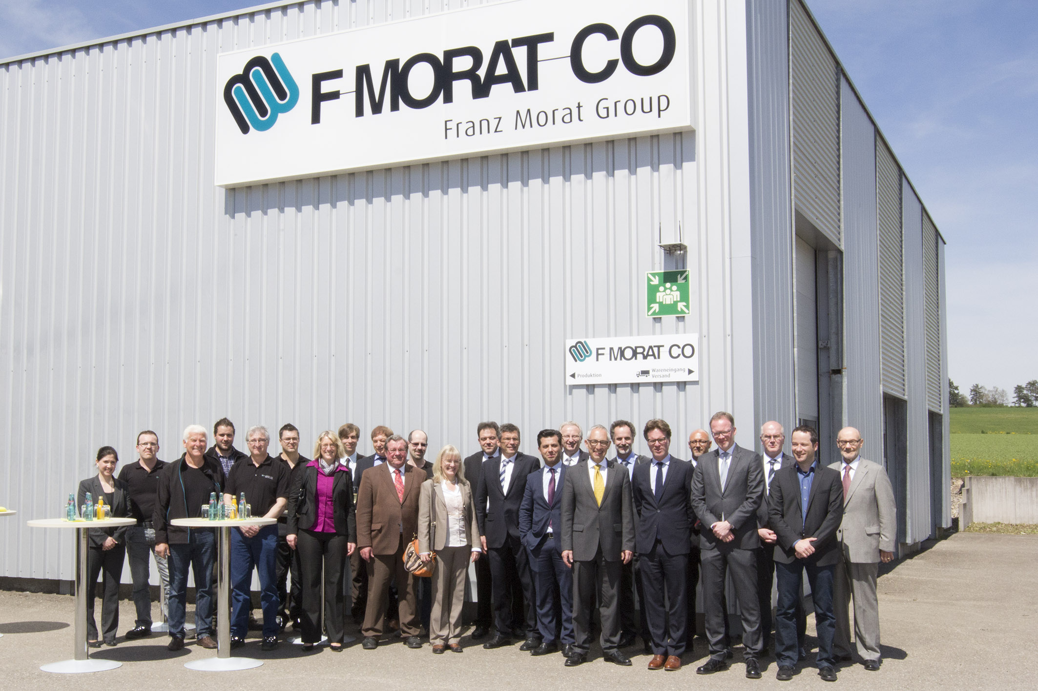 F. Morat bezieht neue Produktionsstätte in VS-Pfaffenweiler, Framo ...