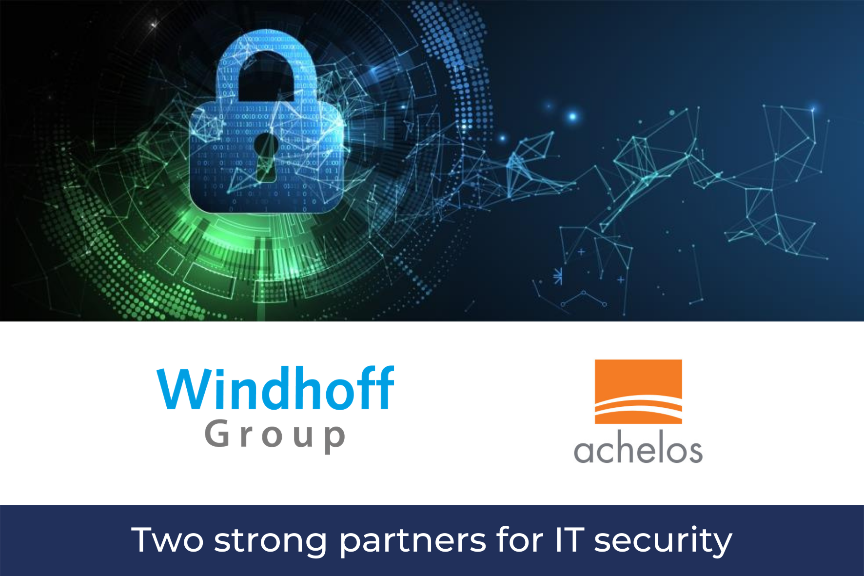 achelos and the Windhoff Group announce IT security partnership ...