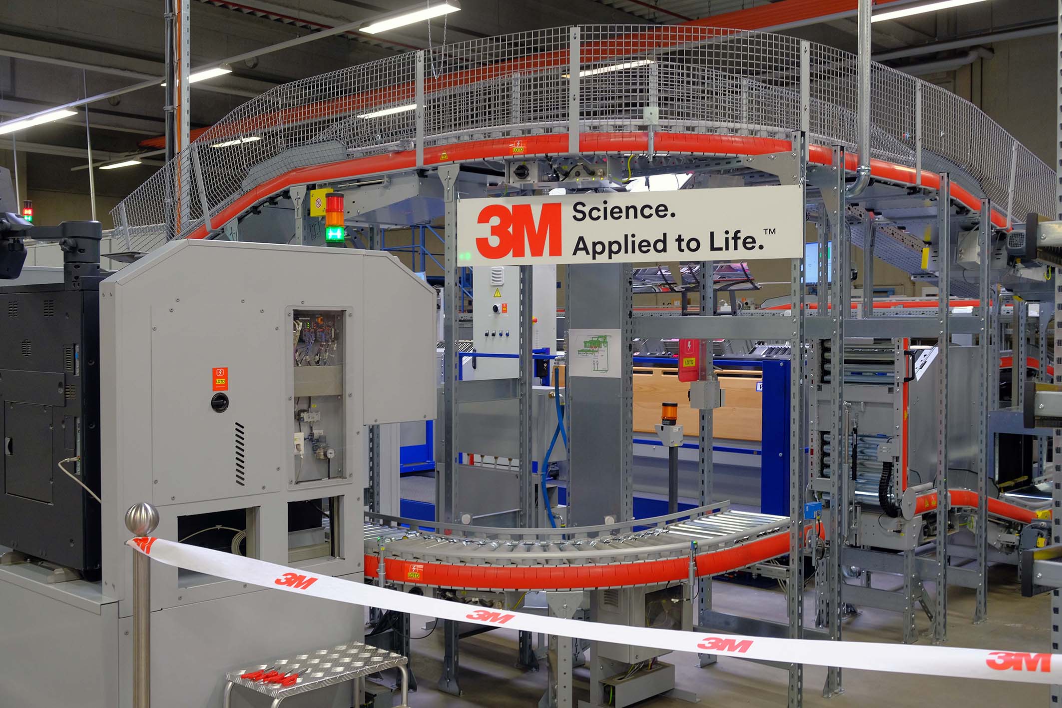3M Logistikzentrum Jüchen weiht automatisches Lager ein, 3M Deutschland ...