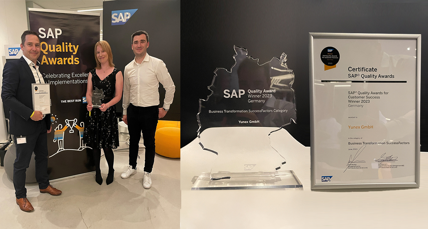 Zalaris wird mit dem SAP Quality Award in der Kategorie Business ...