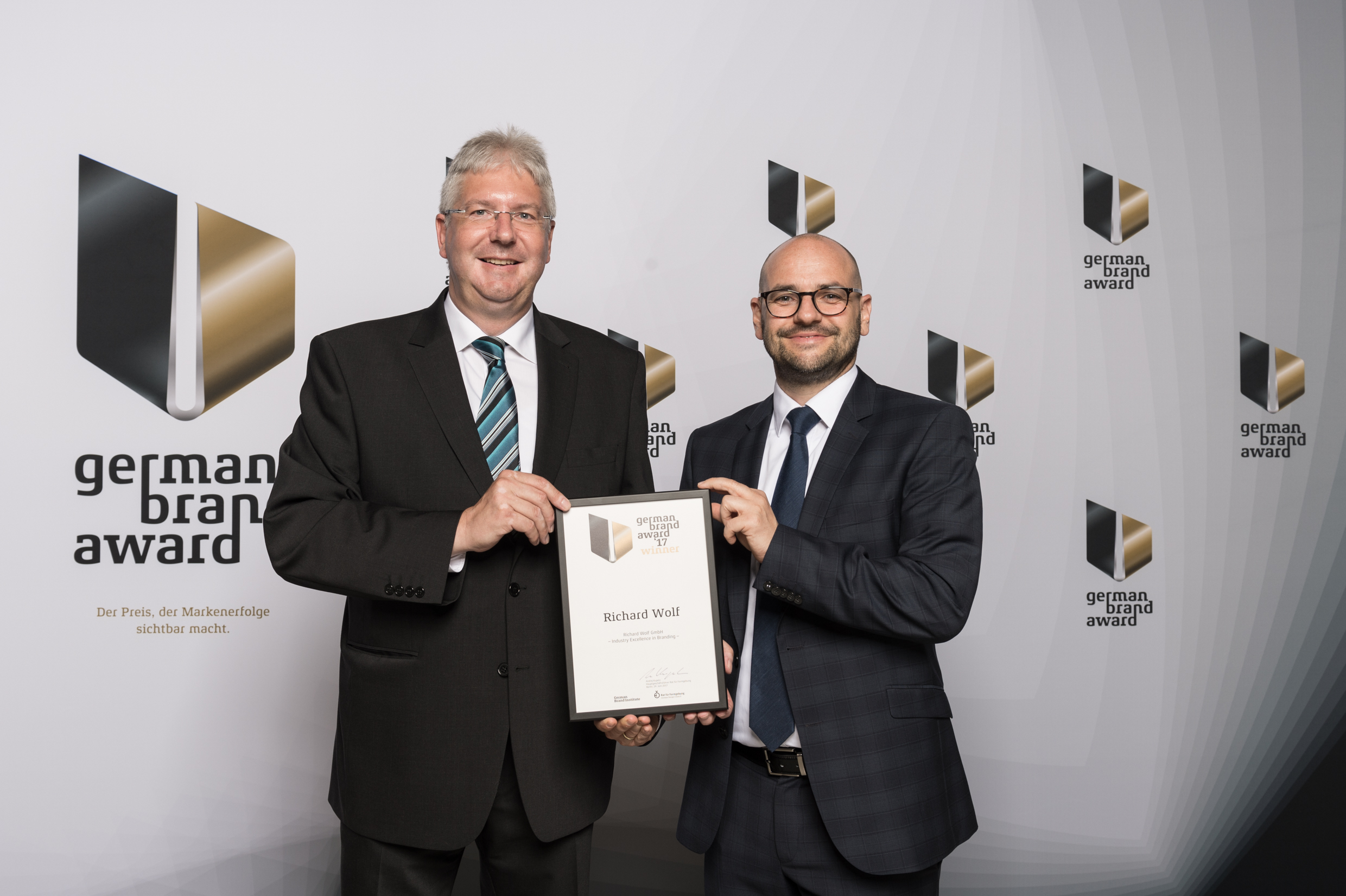 Richard Wolf Preisträger des German Brand Award 2017 im Bereich ...