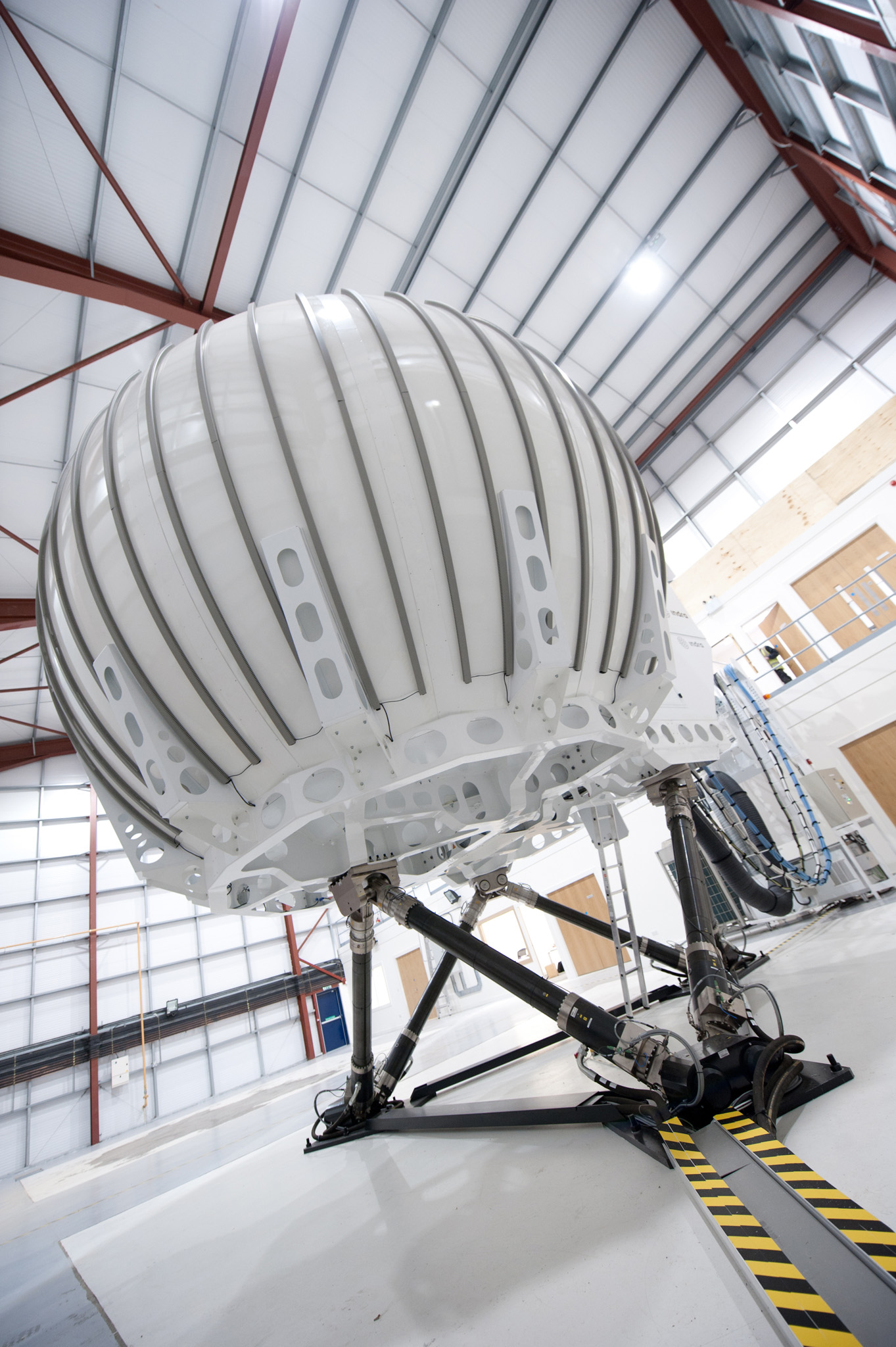 Eurocopter's EC225 helicopter Full Flight Simulator at Aberdeen ...