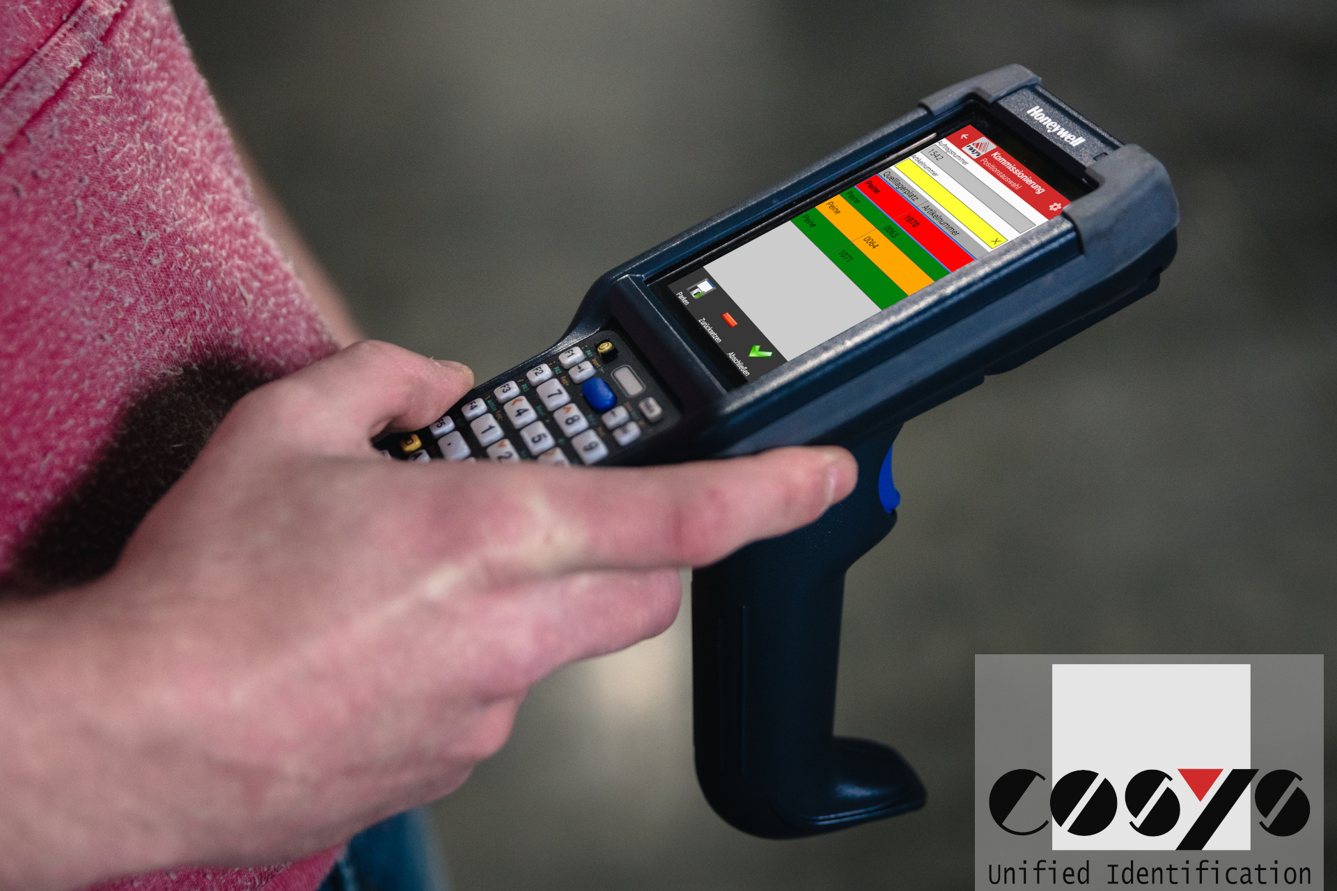 Longrange Scanning mit dem Honeywell CK65 XLR, Cosys Ident GmbH, Story - PresseBox