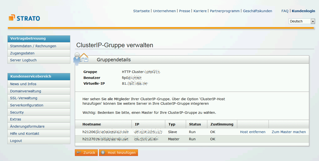 ServerCloud: Jetzt mit Windows, ClusterIP und Load Balancer, STRATO AG ...