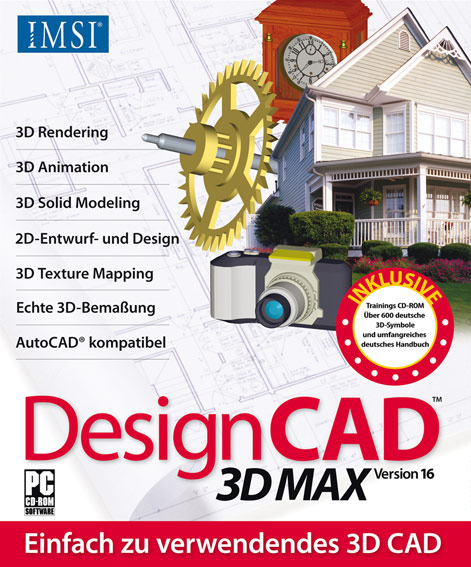 IMSI kündigt DesignCAD 3D Max V.16 und DesignCAD Light V.16 auf Deutsch ...