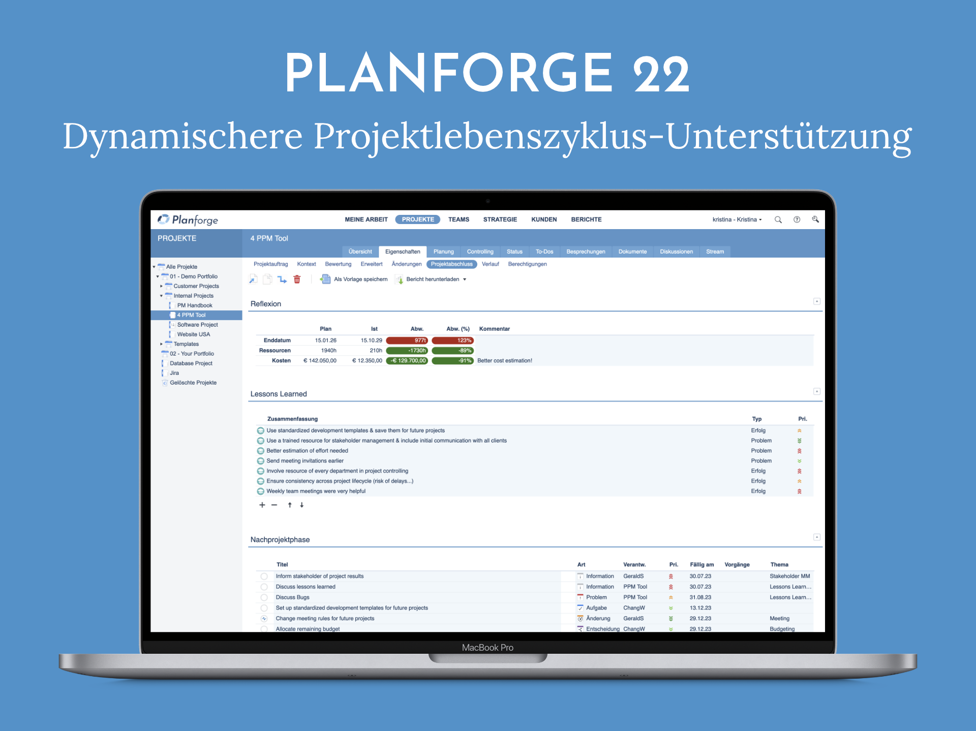 ONEPOINT stellt mit Planforge 22 die nächste Generation der Projektlebenszyklus-Unterstützung ...
