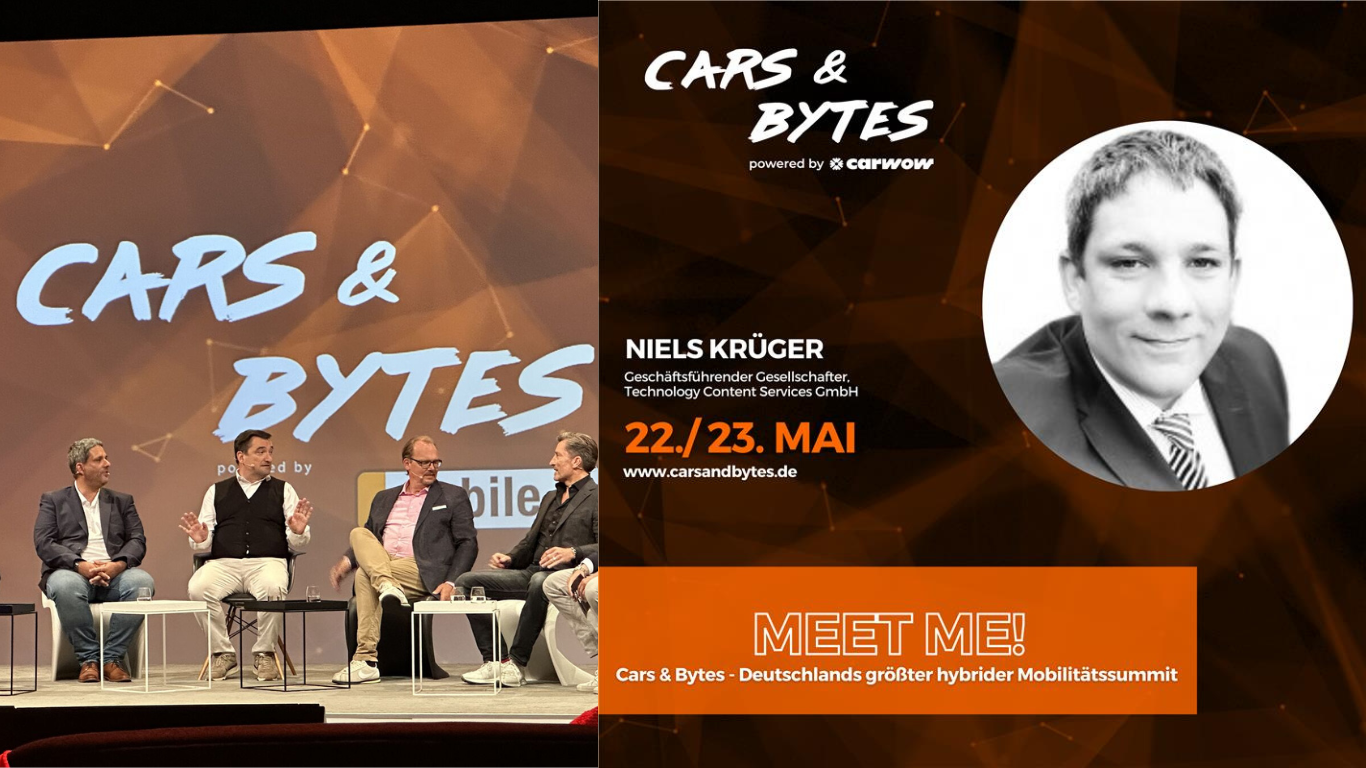 TCS bei der Cars & Bytes 2025, TCS Technology Content Services GmbH ...