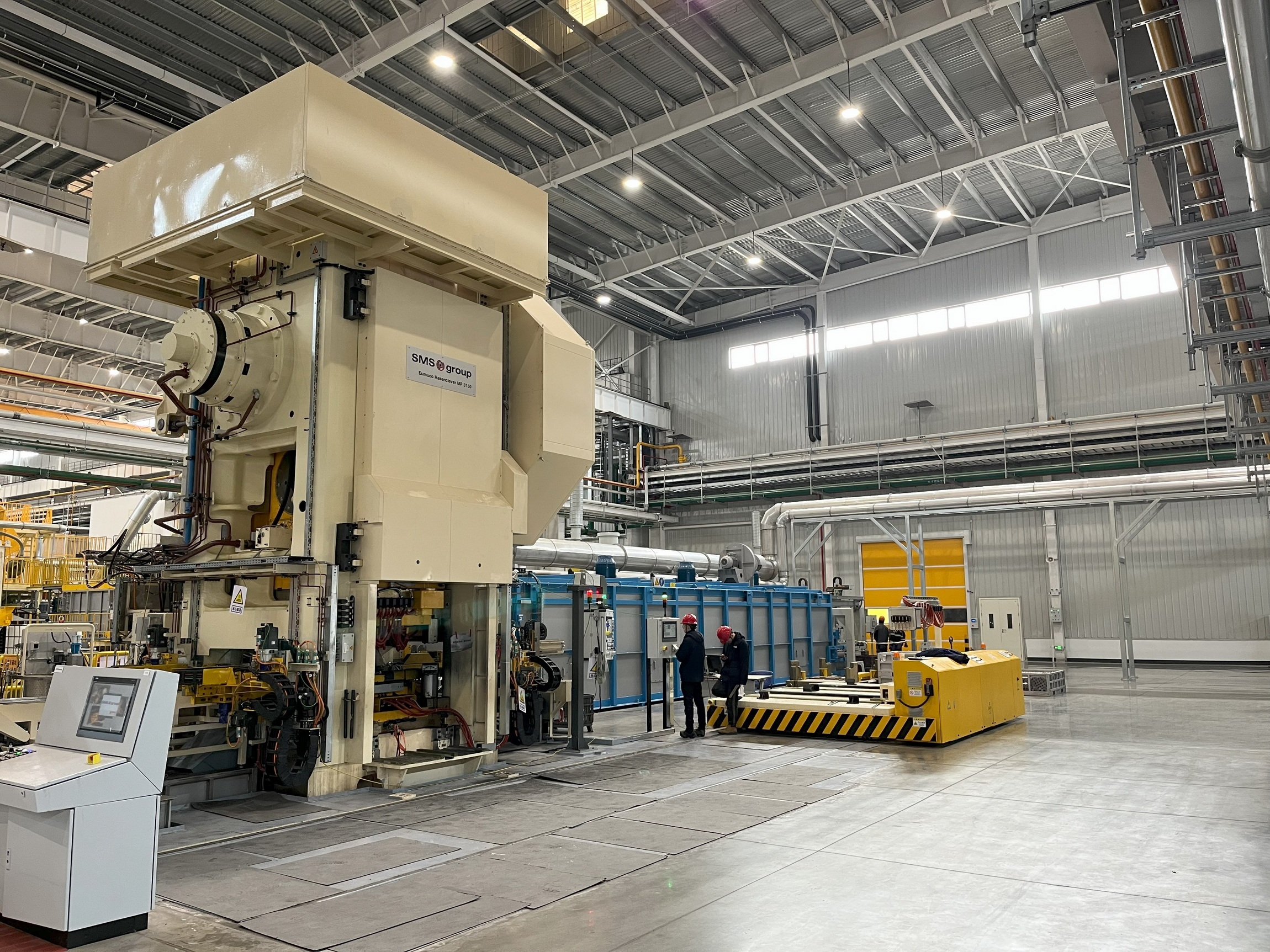 Jiangsu Pacific Precision Forging and SMS group commission 31.5-MN ...