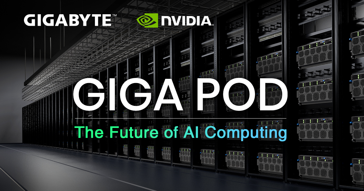 GIGA POD: Taking your AI experience to the next level, Giga Computing ...