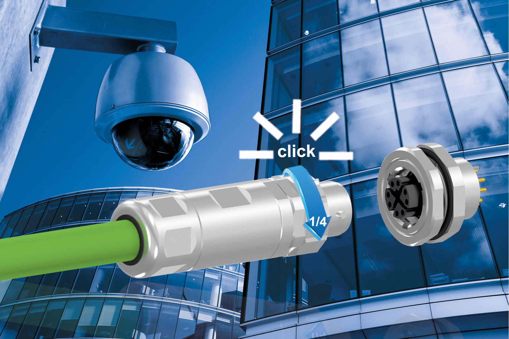 Steckverbinder Serie M12x1 X-codiert | jetzt auch als Version mit ...