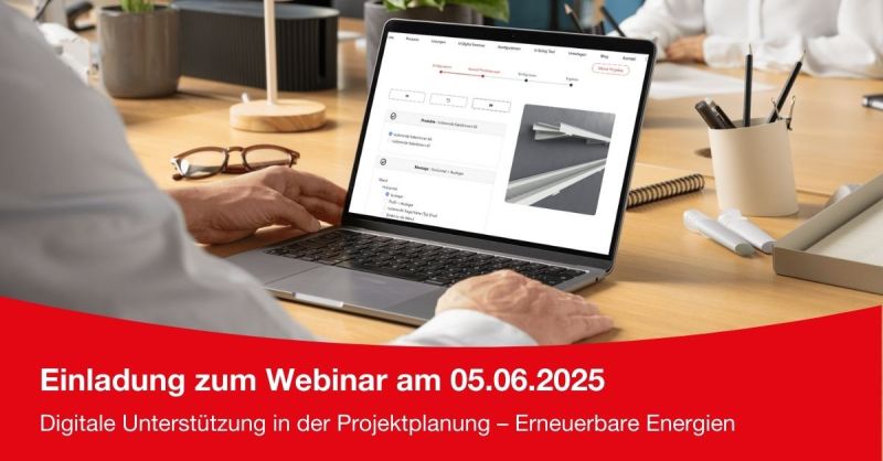 Digitale Unterstützung in der Projektplanung – Erneuerbare Energien (Online, 05.06.2025), Unex ...