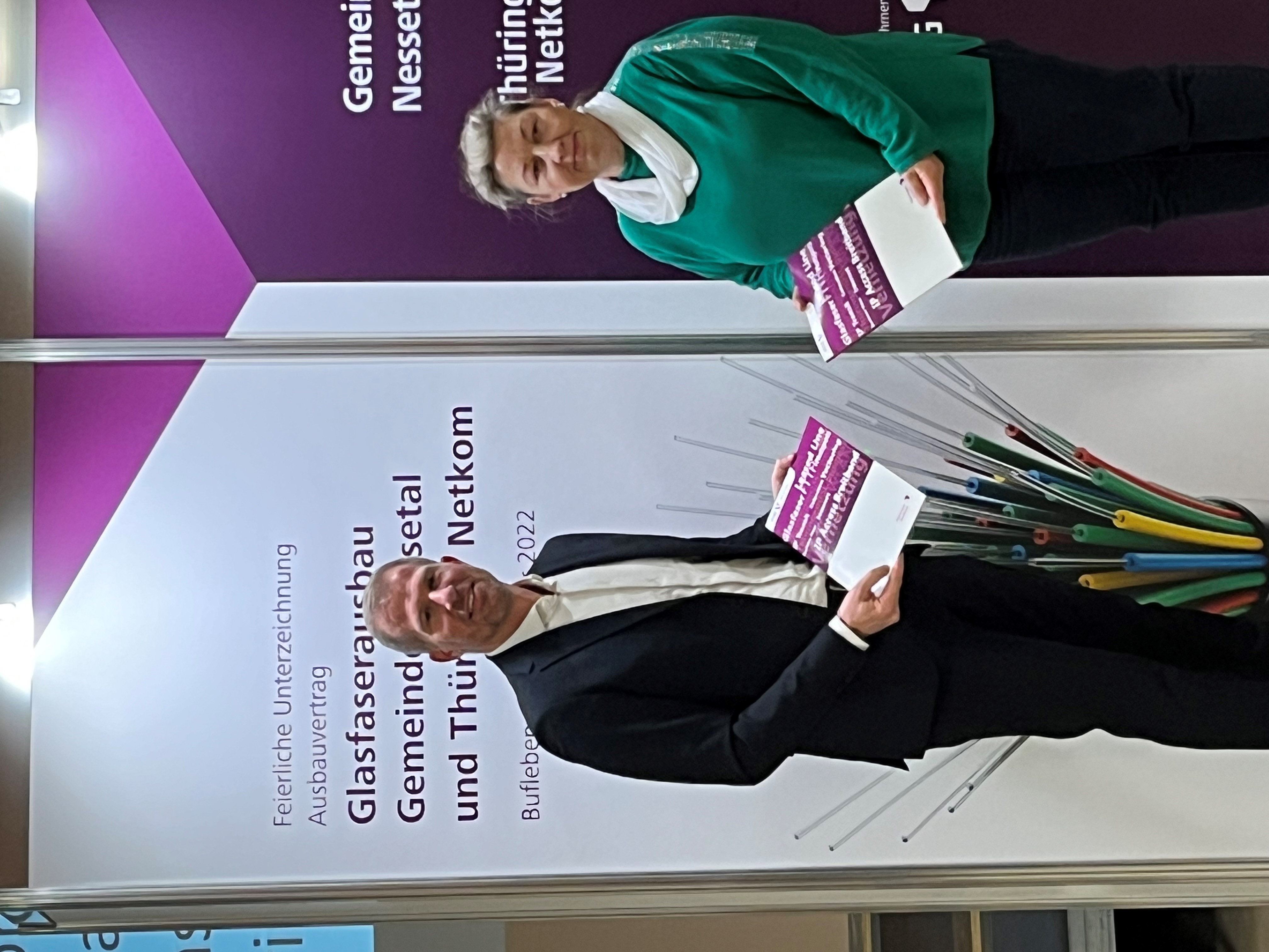 Gemeinde Nessetal bekommt Glasfasernetz – Thüringer Netkom investiert ...