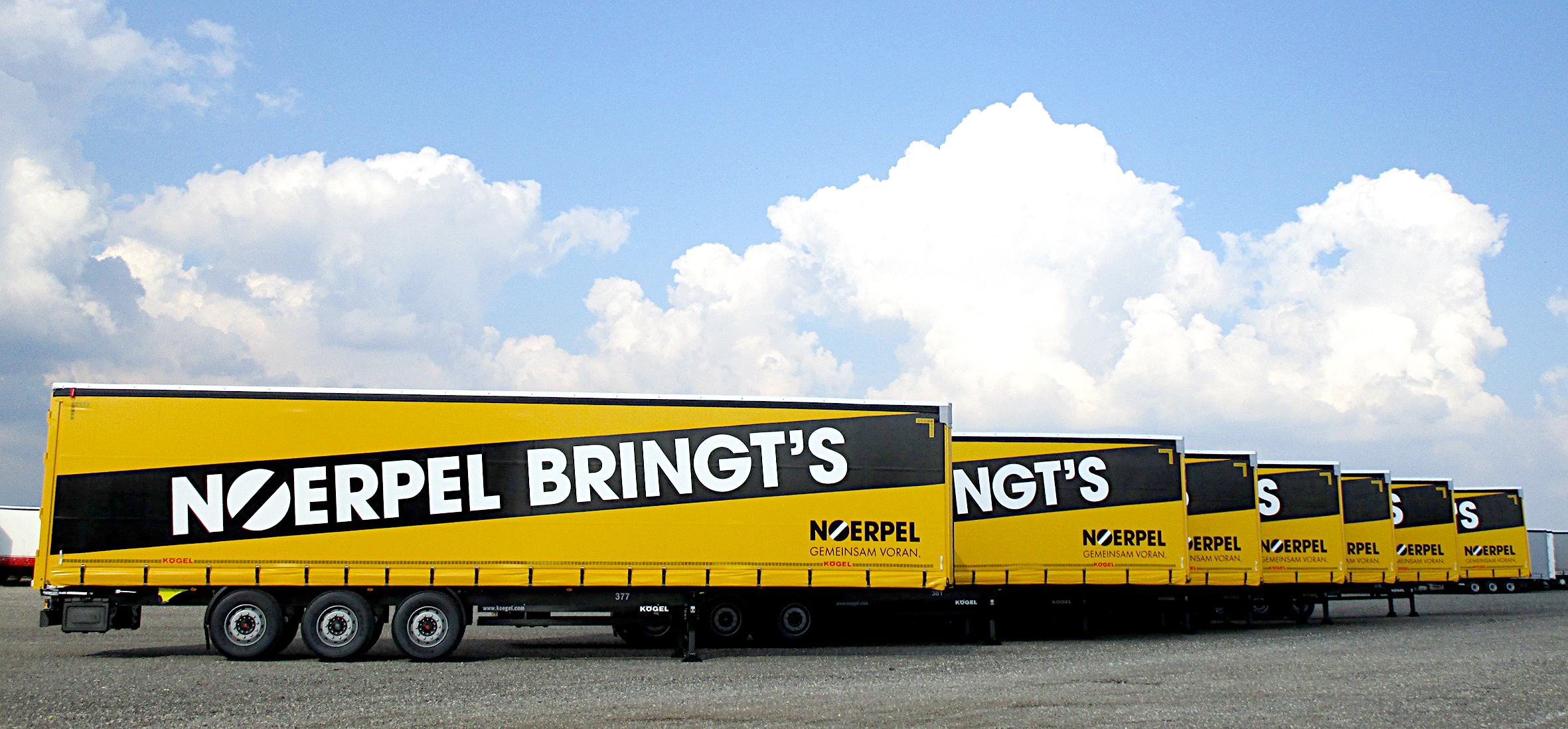 Le groupe logistique Noerpel commande 155 semi-remorques Kögel, Kögel Trailer GmbH, Story ...