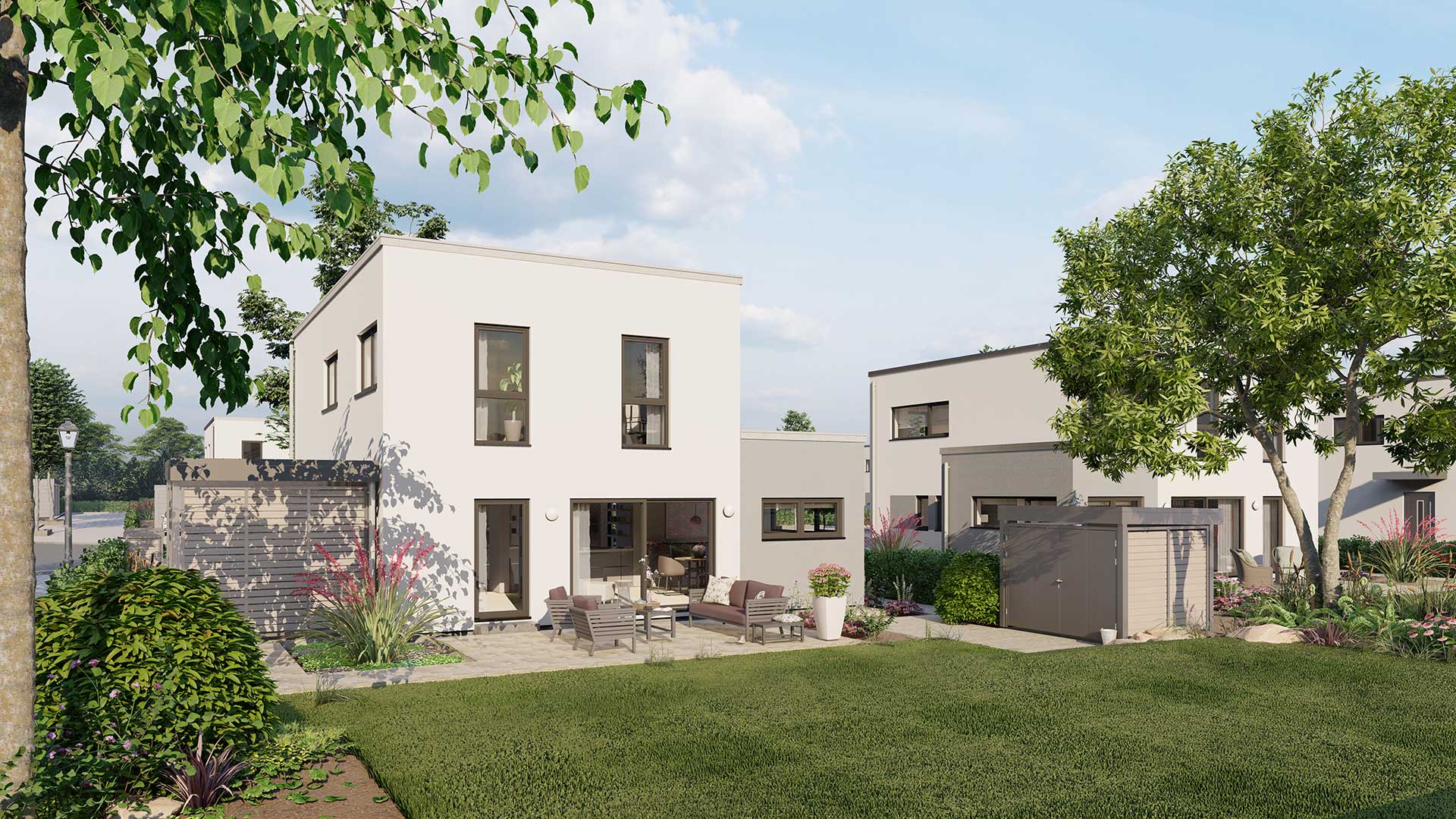 Fingerhaus GmbH - Musterhauseröffnung Fulda (in Fulda, Deutschland, 22. ...