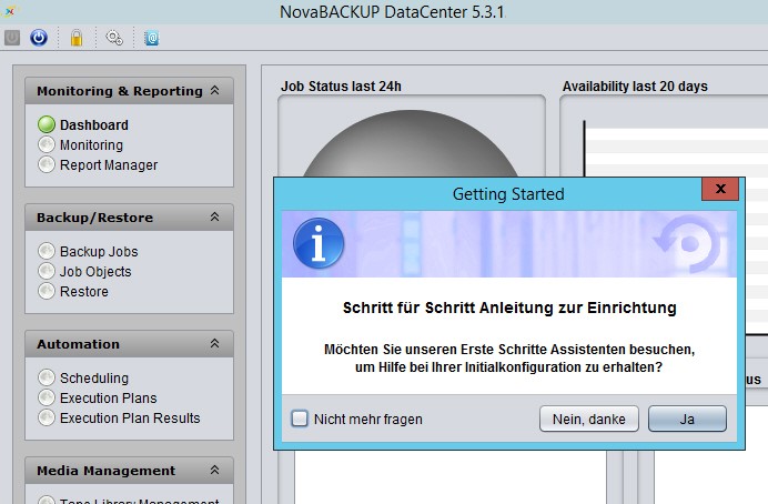 NovaStor präsentiert NovaBACKUP® DataCenter mit User Management und ...