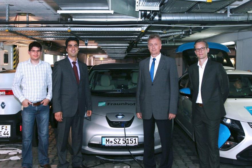 Fraunhofer: Vom Pendler zum STROMer - E-Parkplätze in Darmstadt ...