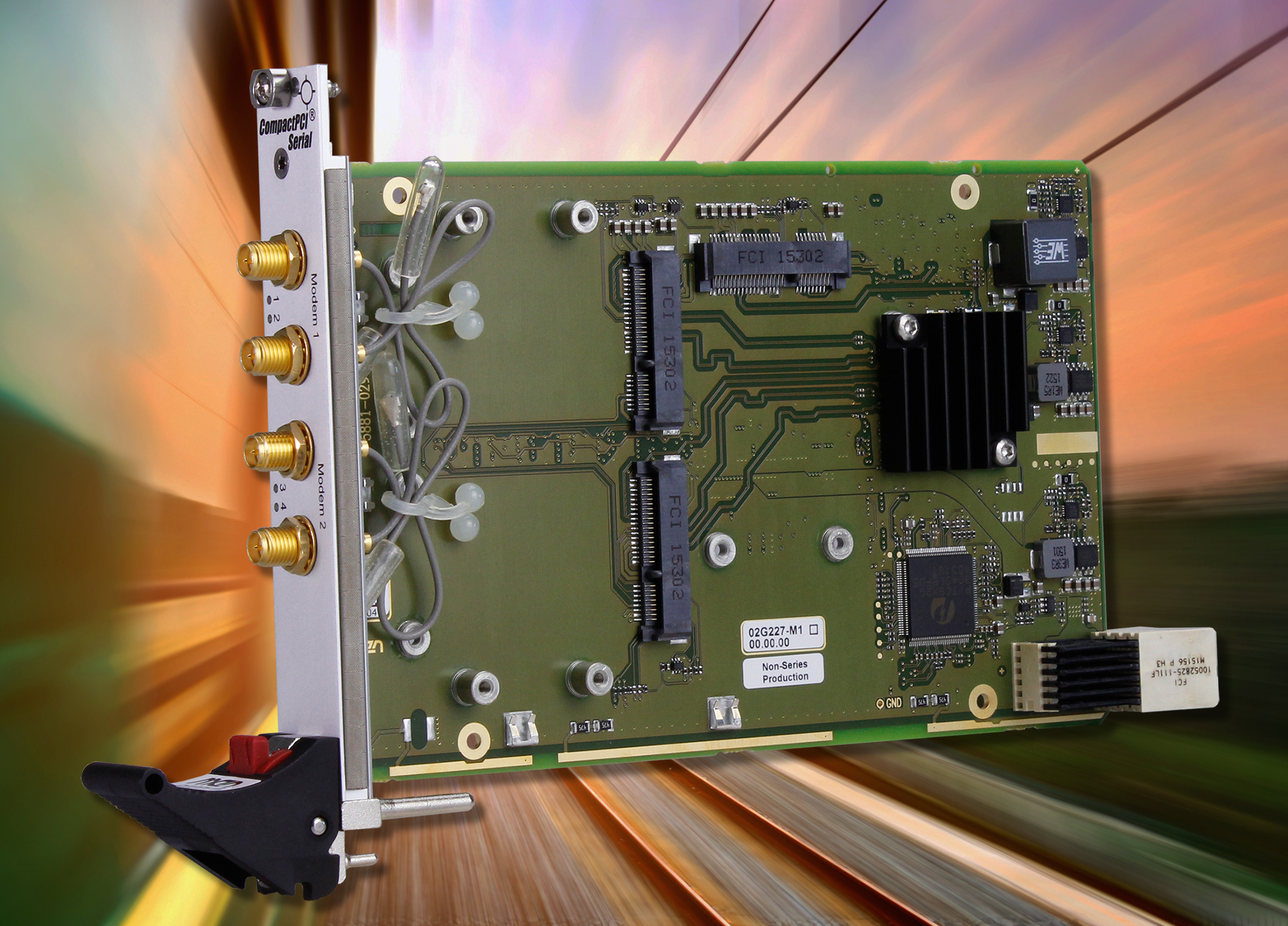 Robust PCIe Mini Card Carrier on CompactPCI Serial, duagon Germany GmbH ...