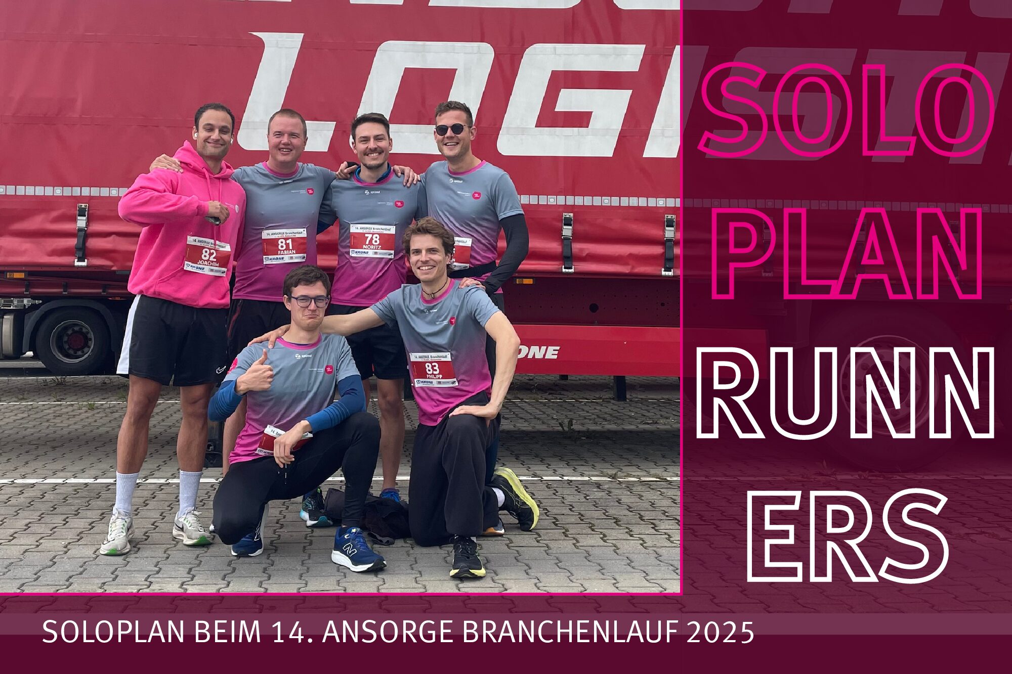 Soloplan beim 14. Ansorge Branchenlauf 2025, Soloplan GmbH - Software ...