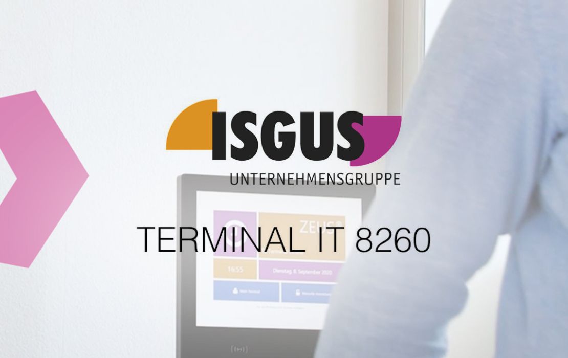Arbeiten mit dem touchscreen Terminal IT 8260, ISGUS GmbH, Story ...
