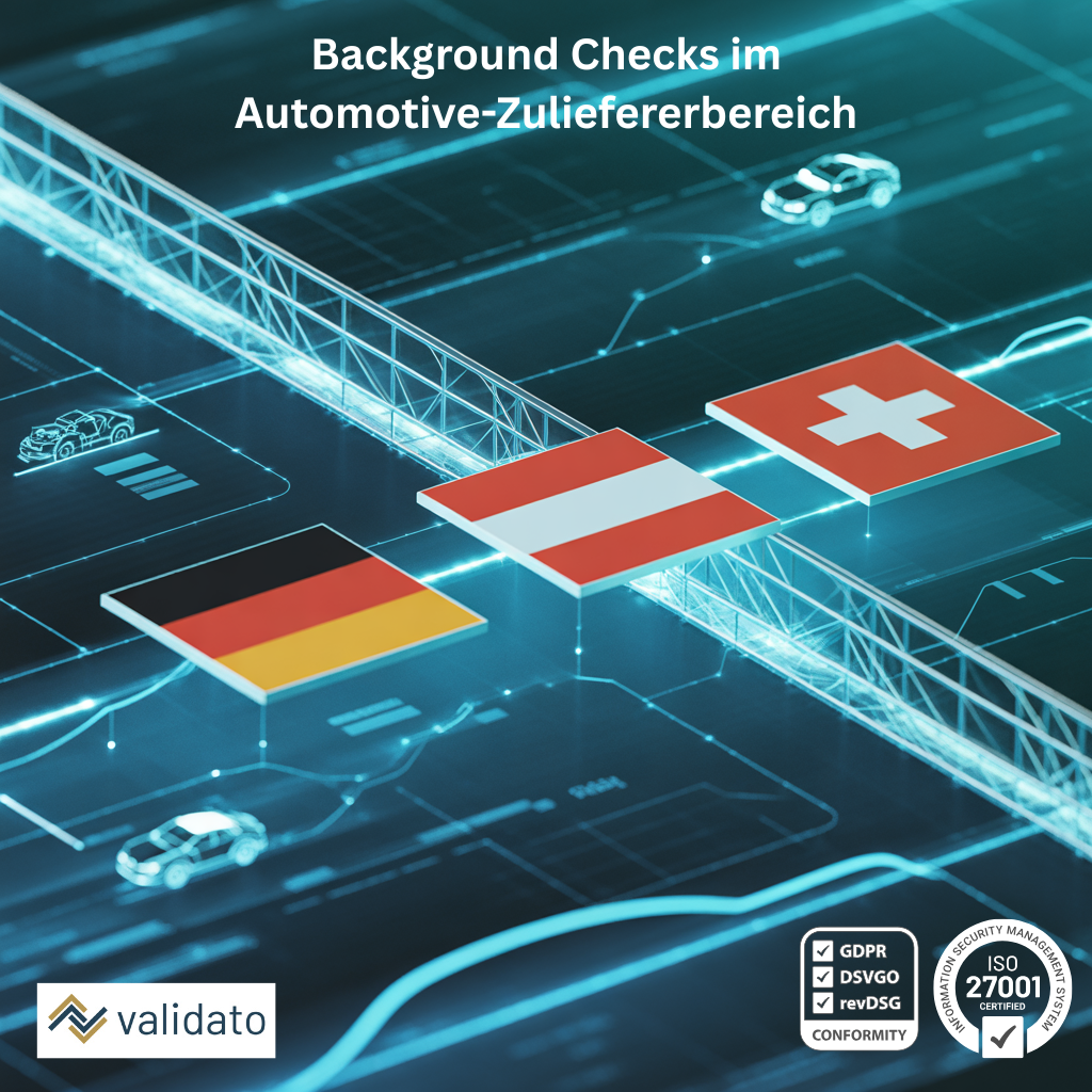 Wie DACH-Zulieferer mit Validato Vertrauen und Sicherheit in der Automotive-Lieferkette stärken ...