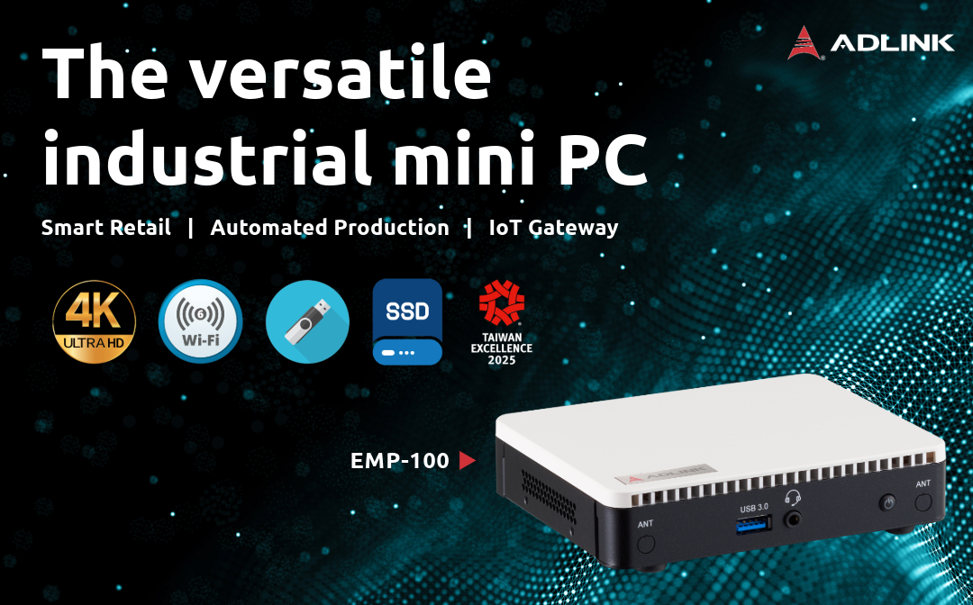 ADLINK develops palm-size fanless Mini PC with IoT connectivity, ADLINK Technology GmbH, Story ...