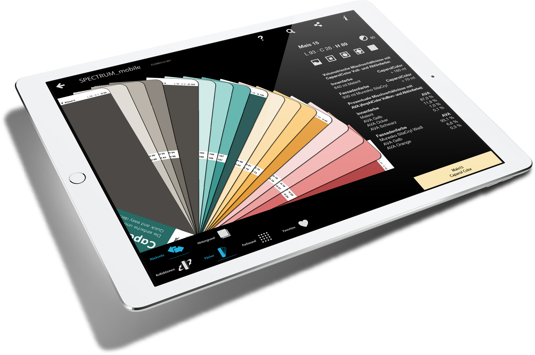 "SPECTRUM_mobile" startet, Caparol Farben Lacke Bautenschutz GmbH ...